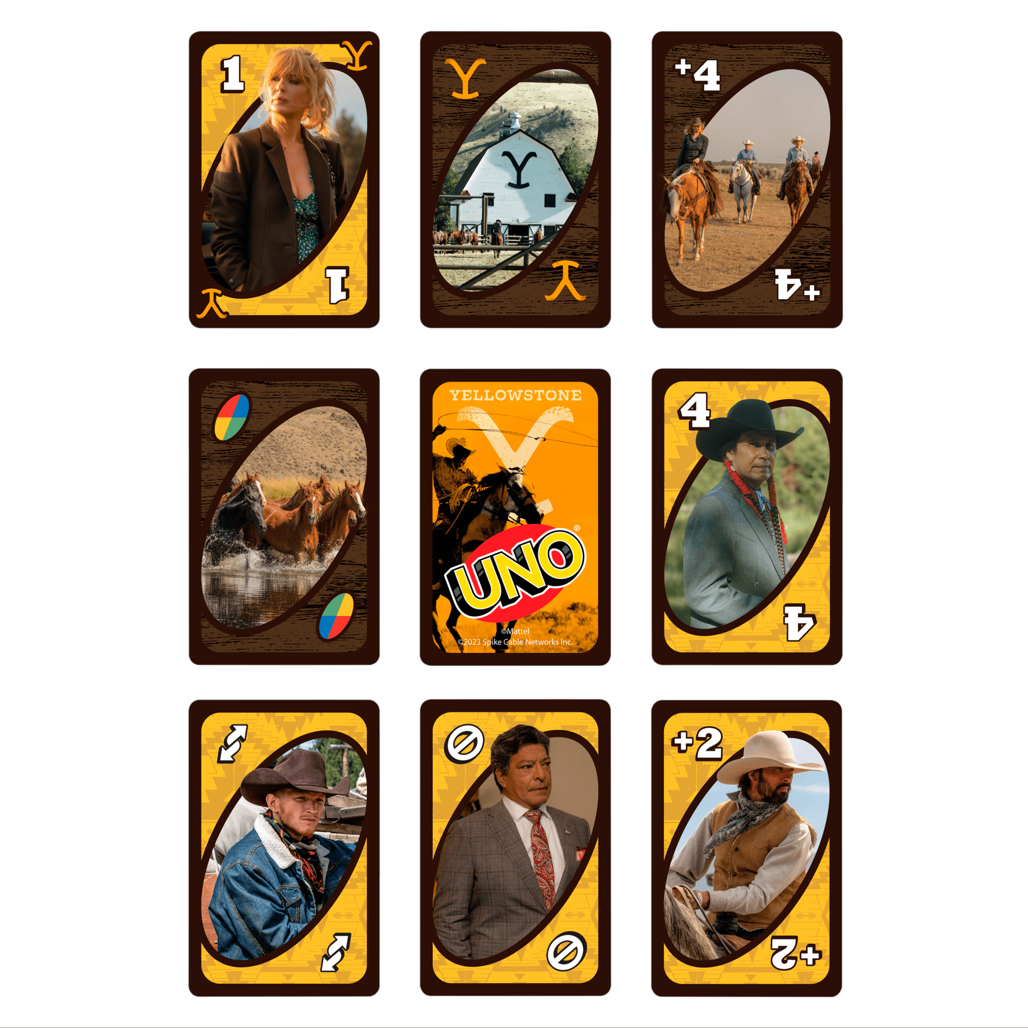 UNO Yellowstone Card Game | Mattel