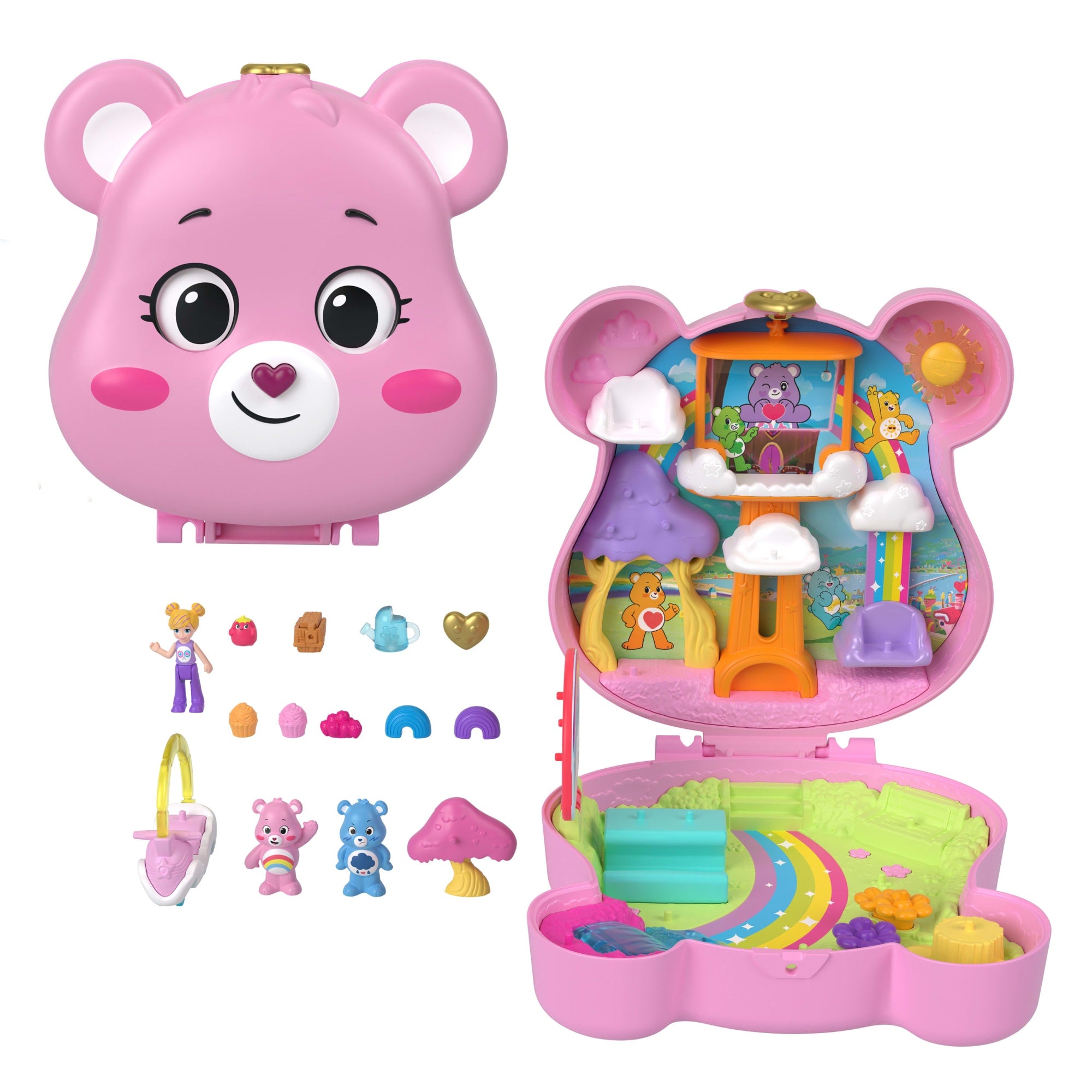Polly Pocket Care Bears Compact | Mattel