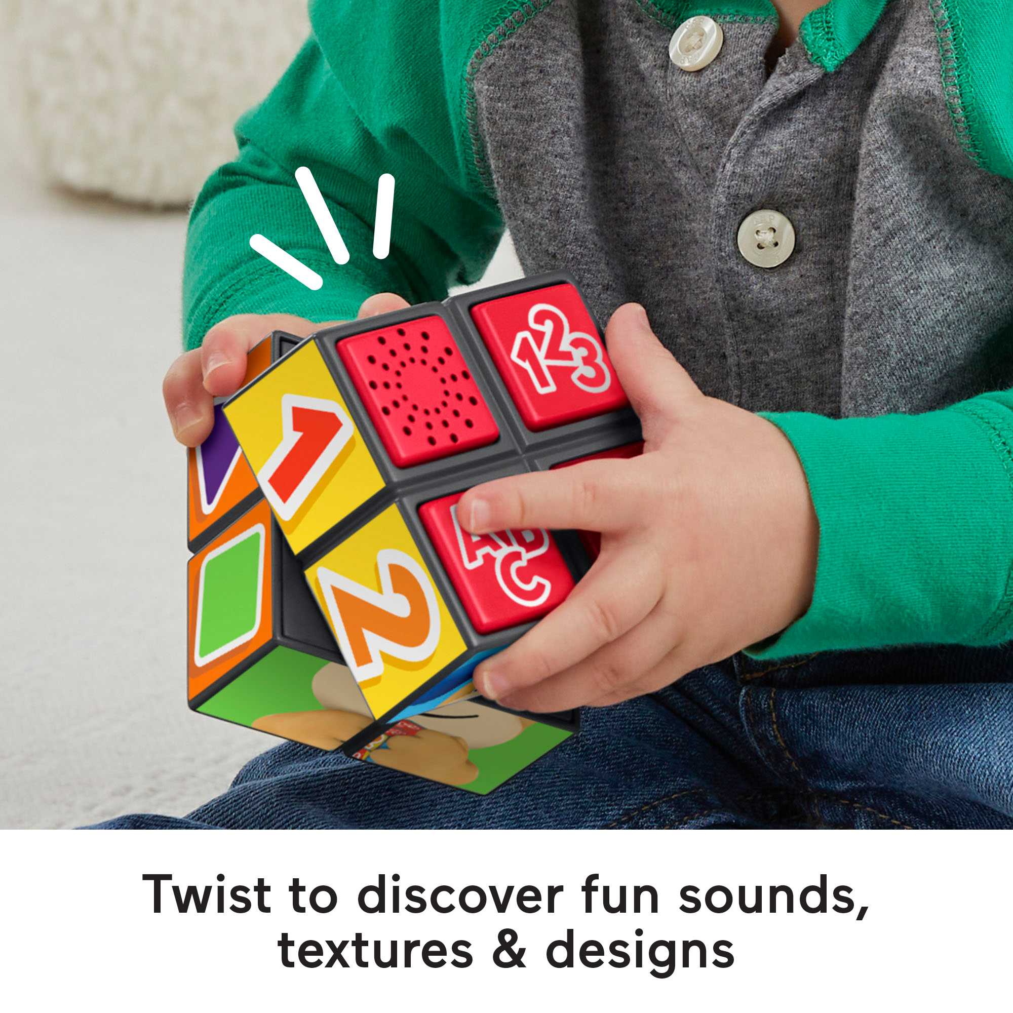 Fisher-Price Laugh & Learn Puppy's Activity Cube | Mattel