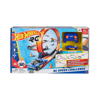 HOT WHEELS RC 1:64 Scale RC SPEED CHALLENGE Track Set | Mattel