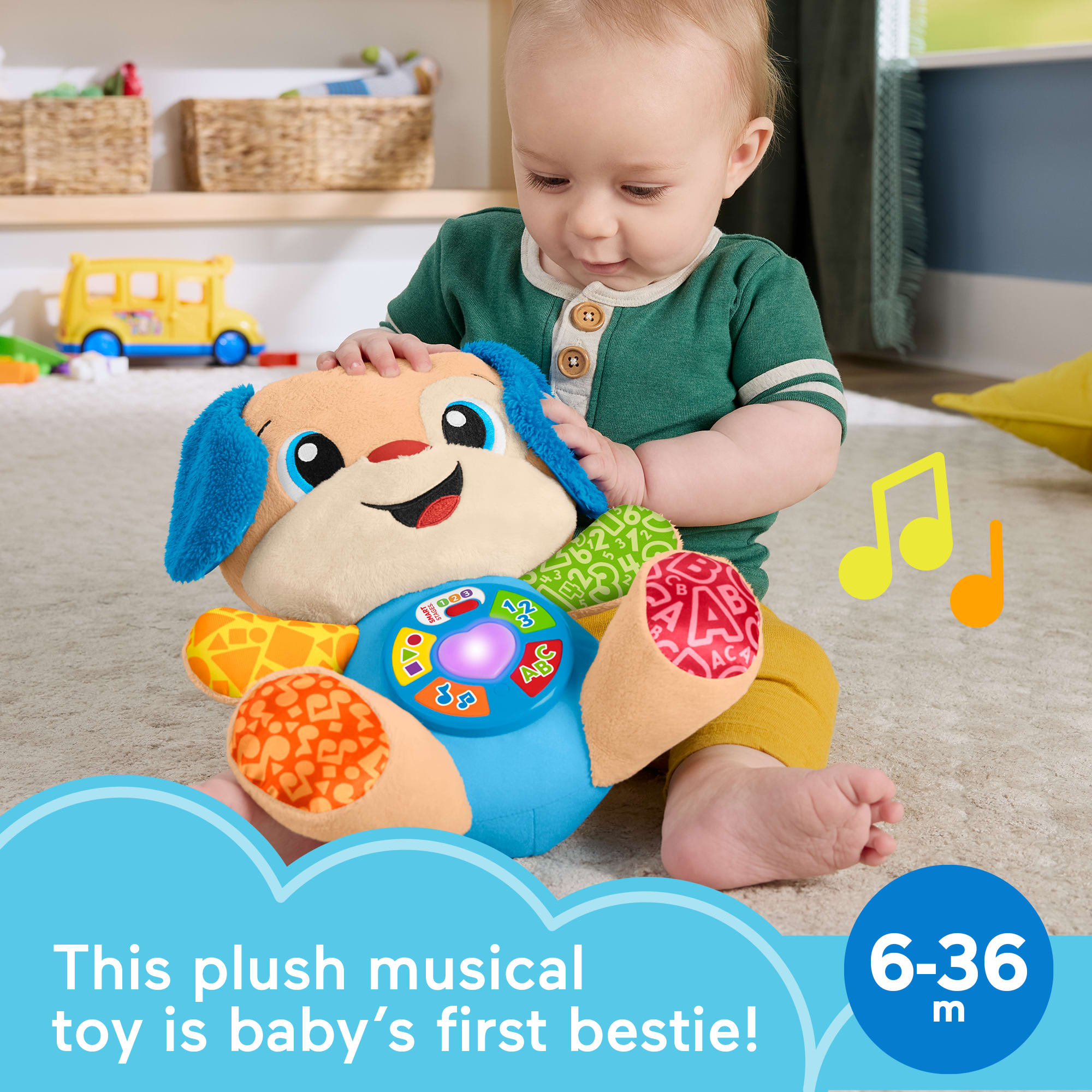 Fisher-Price Laugh & Learn Smart Stages Puppy | Mattel