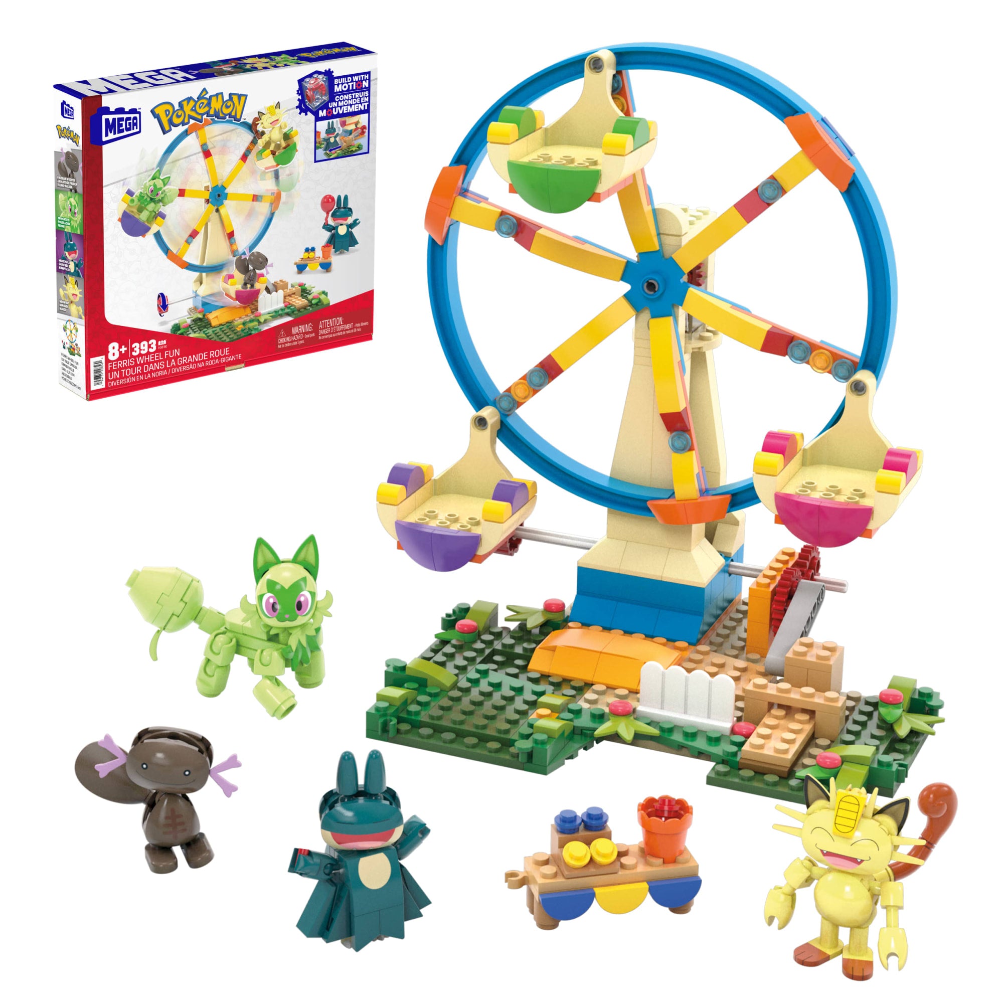 MEGA Pokémon Ferris Wheel Fun | Mattel