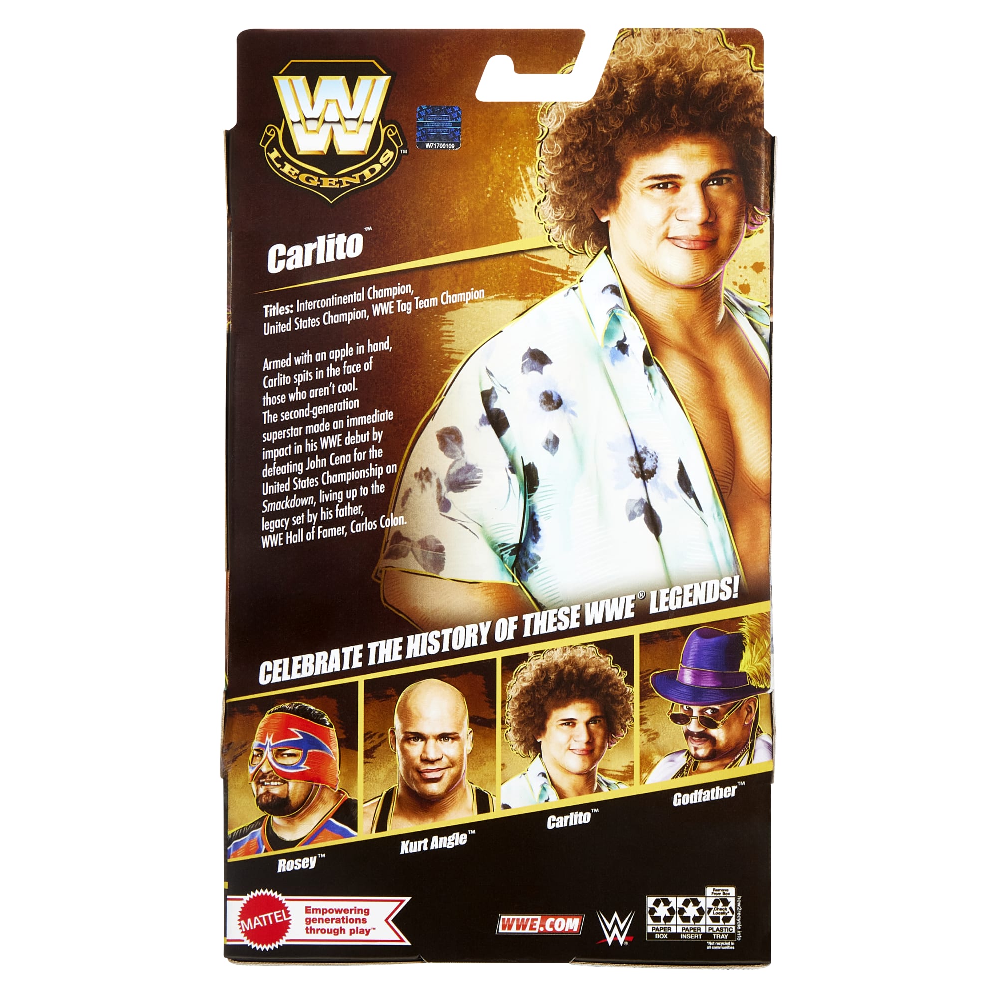 WWE Legends Carlito Action Figure | Mattel