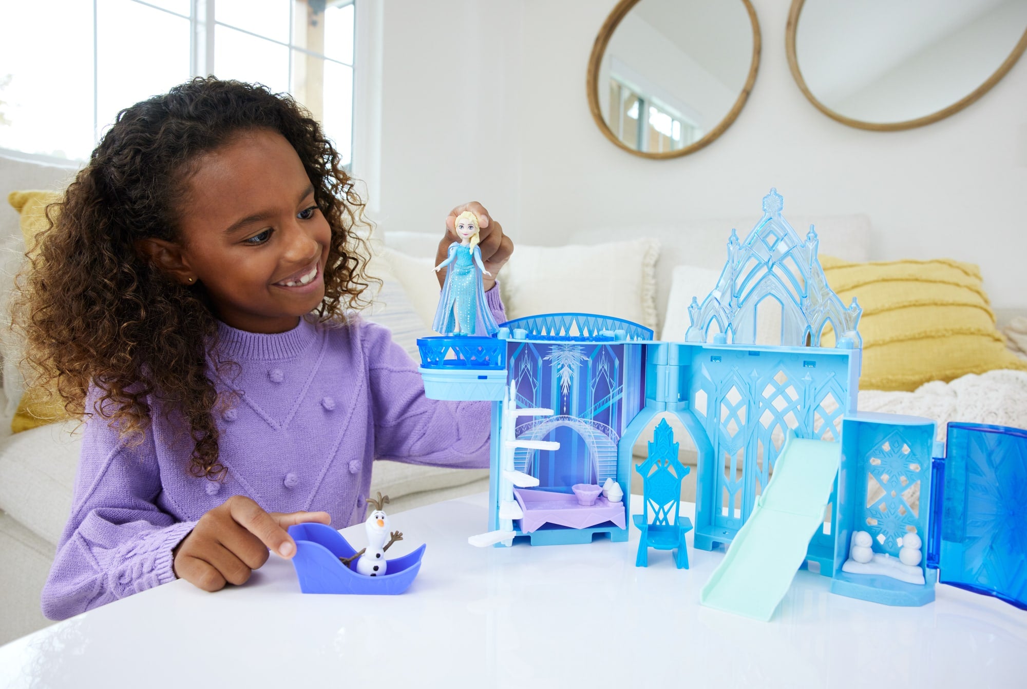 Disney Frozen STORYTIME STACKERS Elsa's Ice Palace | Mattel
