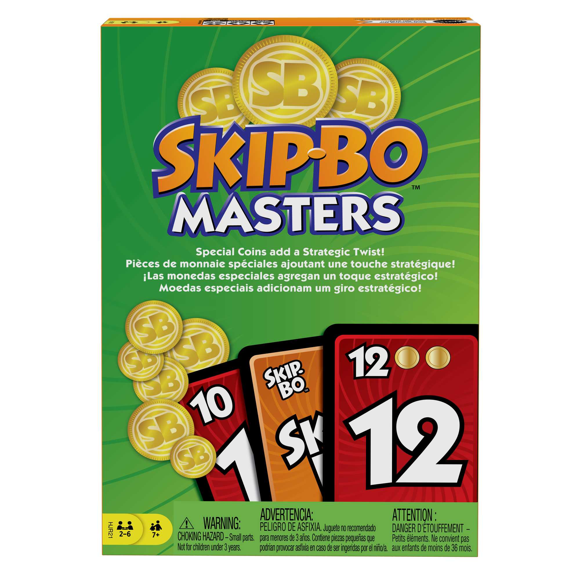 Skip-Bo Masters Card Game | Mattel
