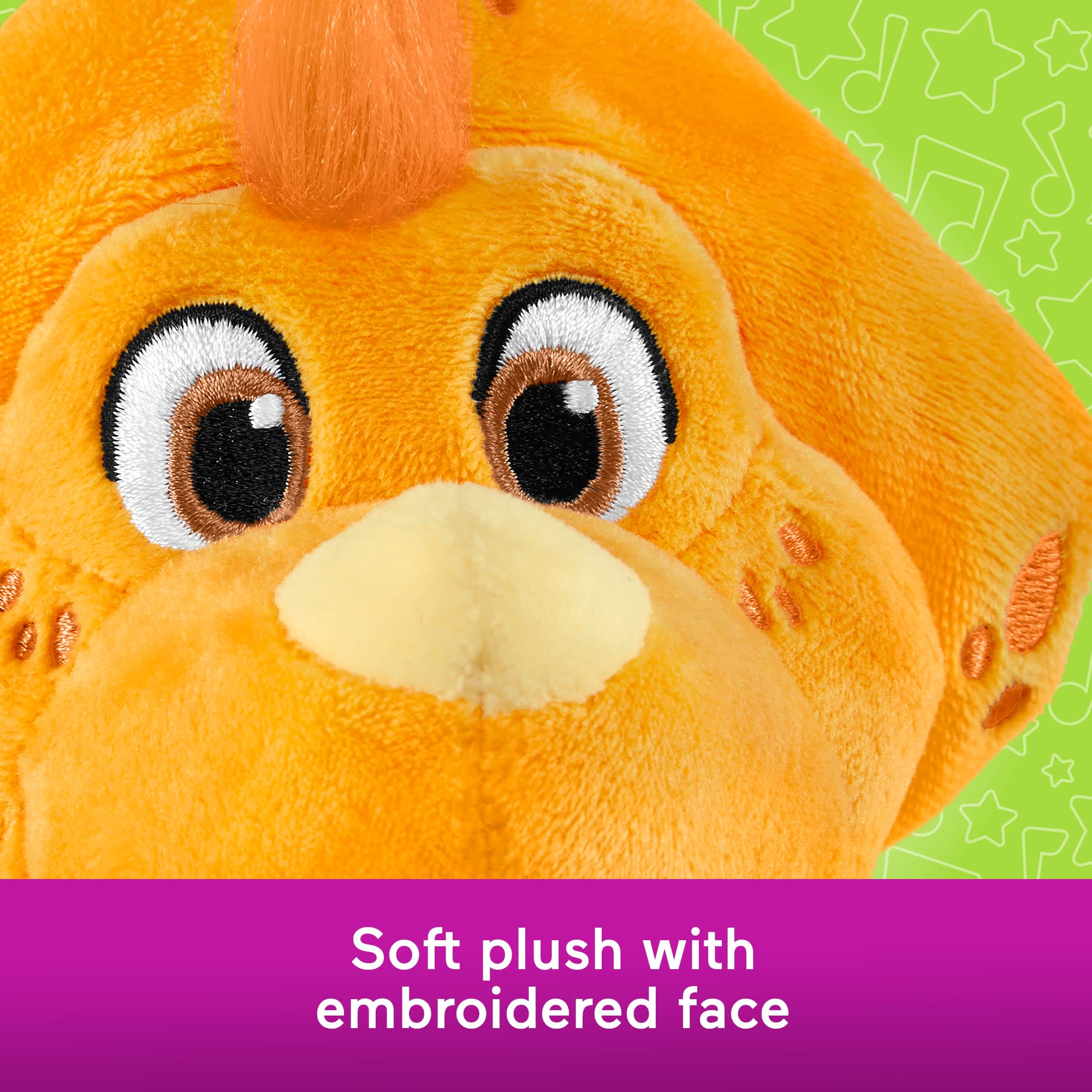 Fisher-Price Barney's World Plush Billy Dino | Mattel