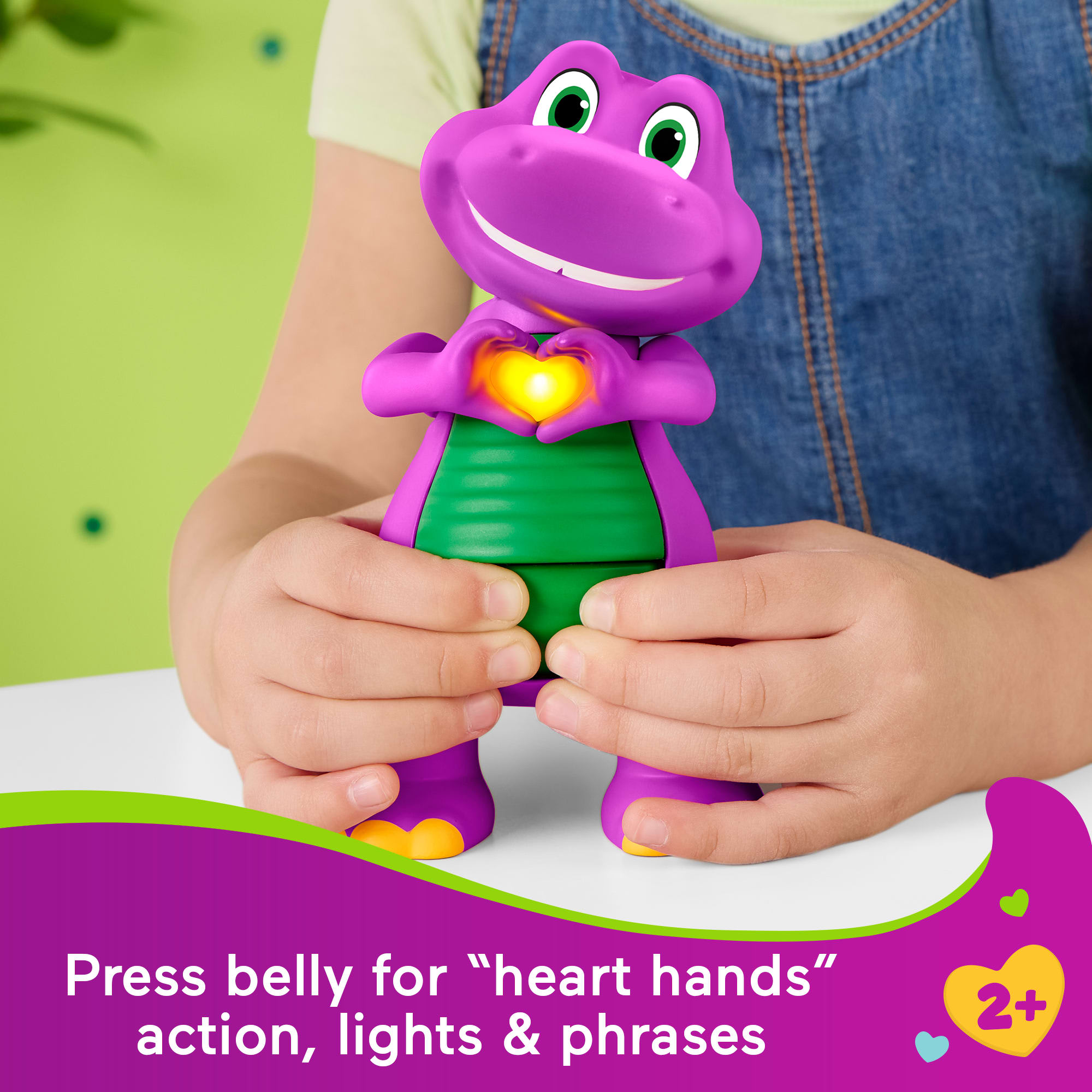 Fisher-Price Heart Hands Barney | Mattel