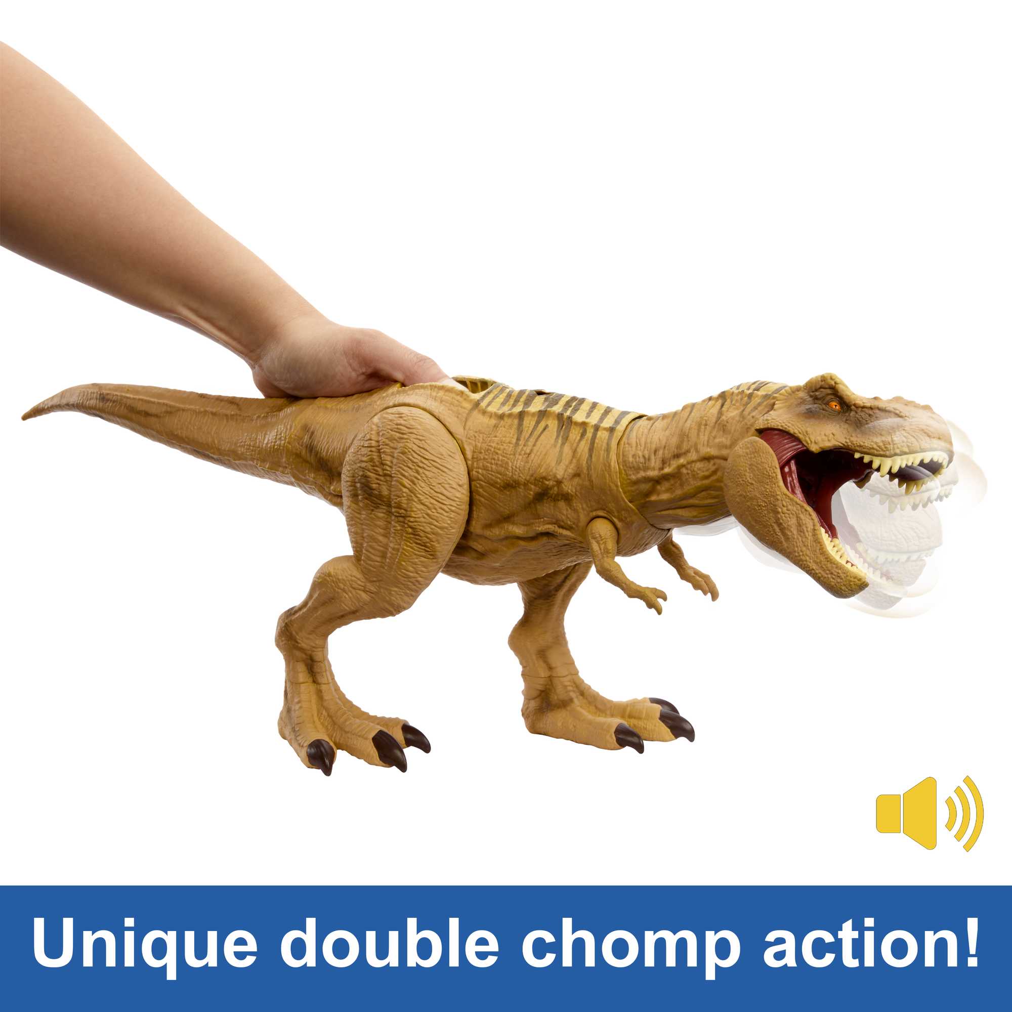 JURASSIC WORLD HUNT 'N CHOMP TYRANNOSAURUS REX | Mattel