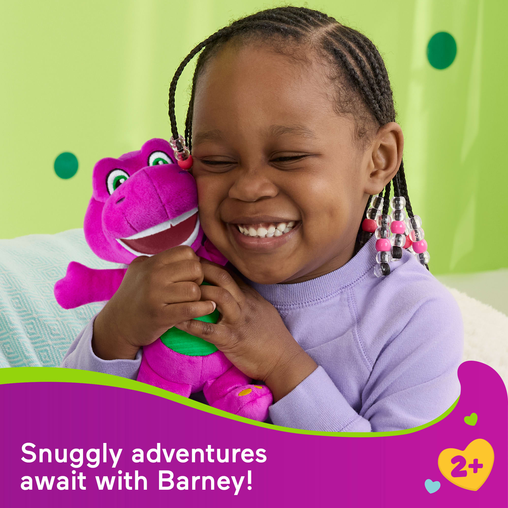 Fisher-Price Barney's World Plush Barney | Mattel