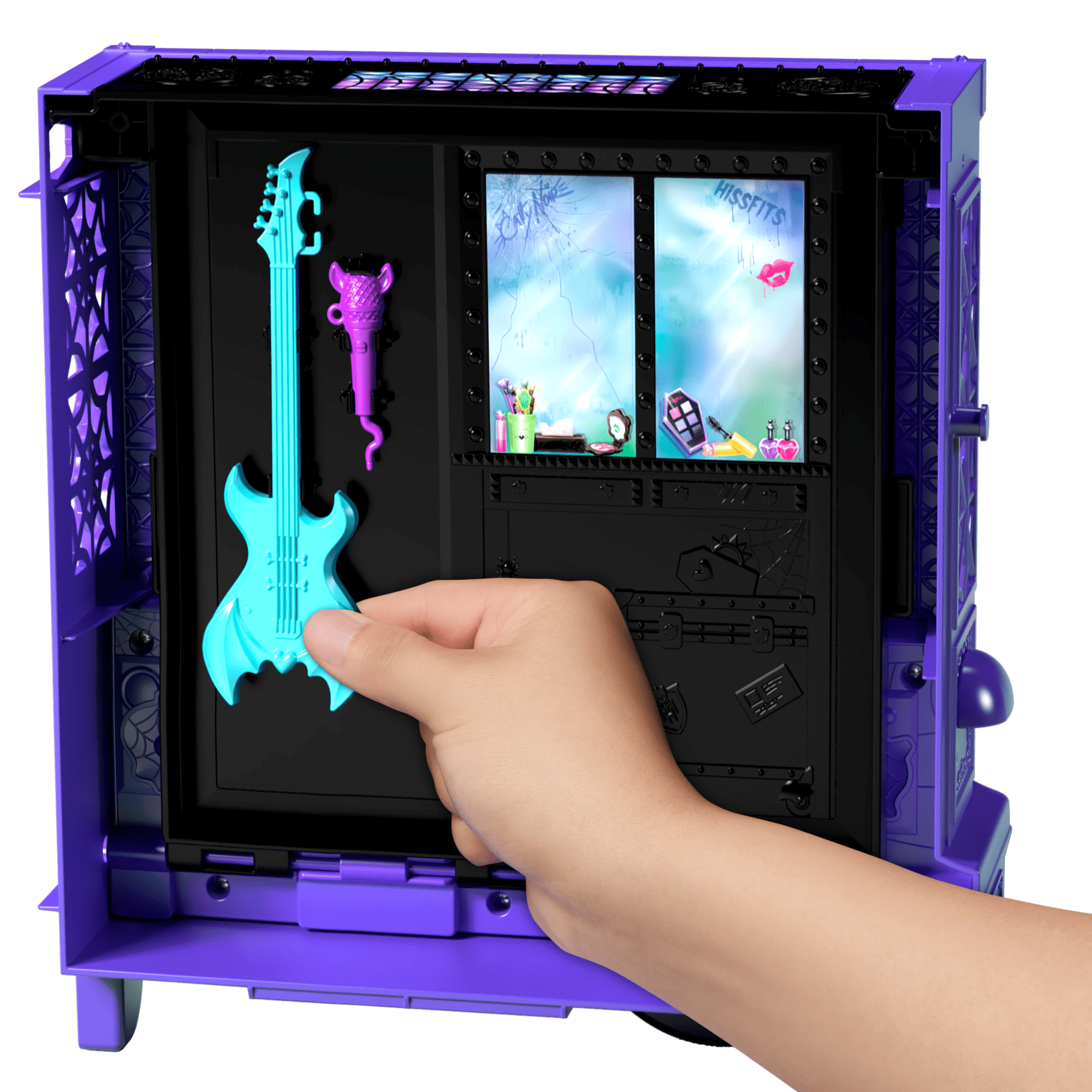 Monster High-Tour Bus Rock Sang-sationnel-Coffret avec poupée et bus ...