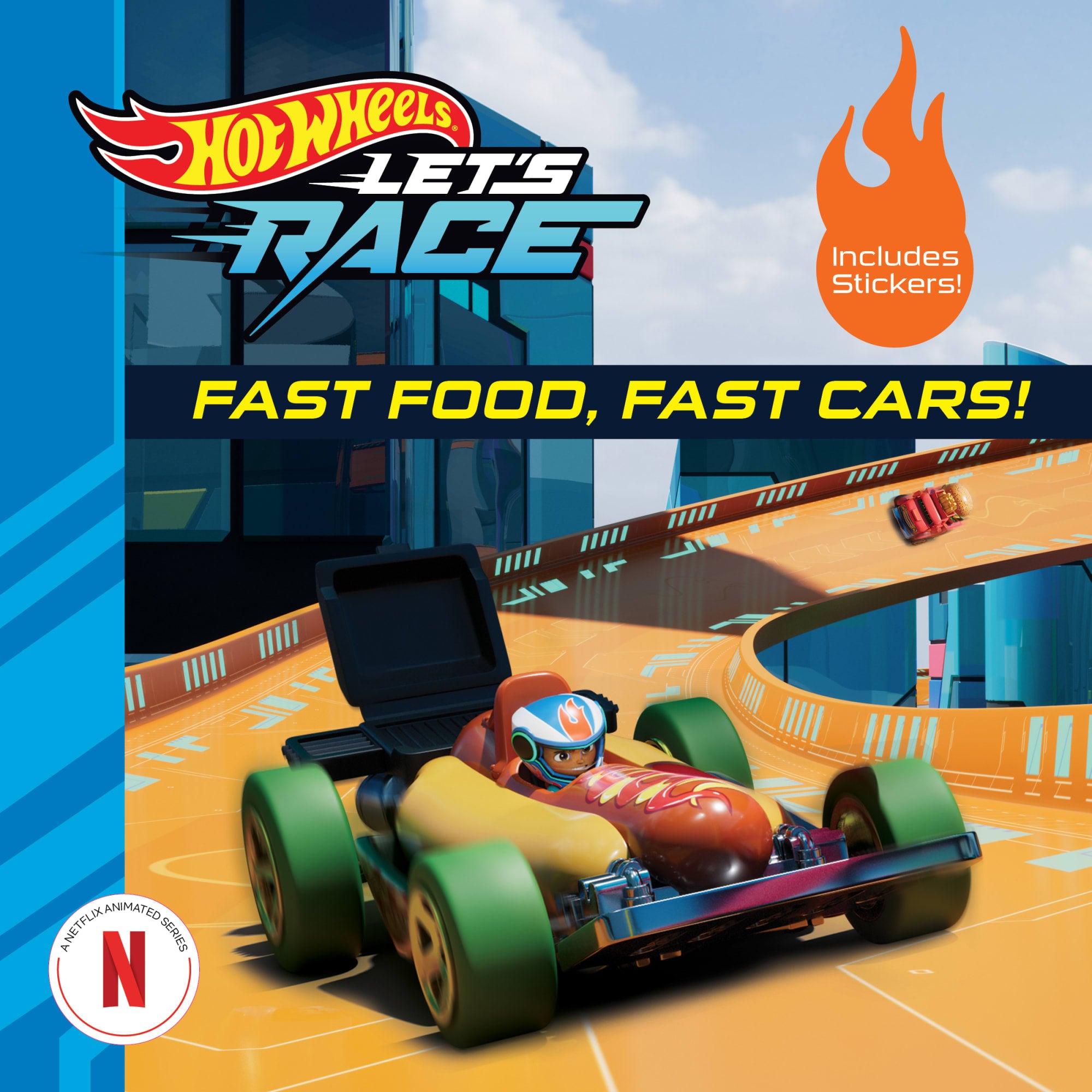 Hot Wheels Let's Race: Fast Food, Fast Cars! (Ages 3 - 7) | Mattel | Mattel