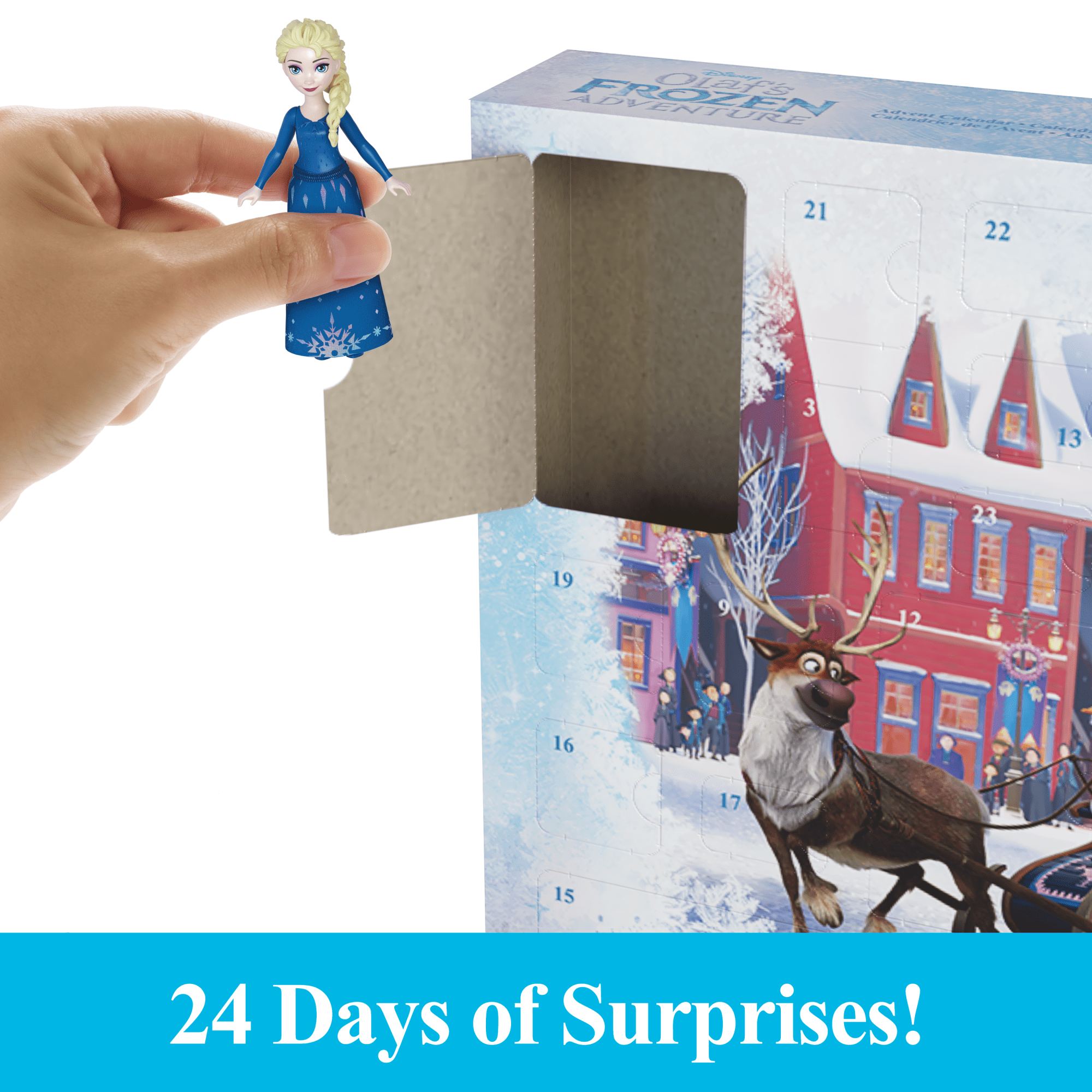 Disney Frozen Advent Calendar with 24 Days of Surprise Toys, Including ...