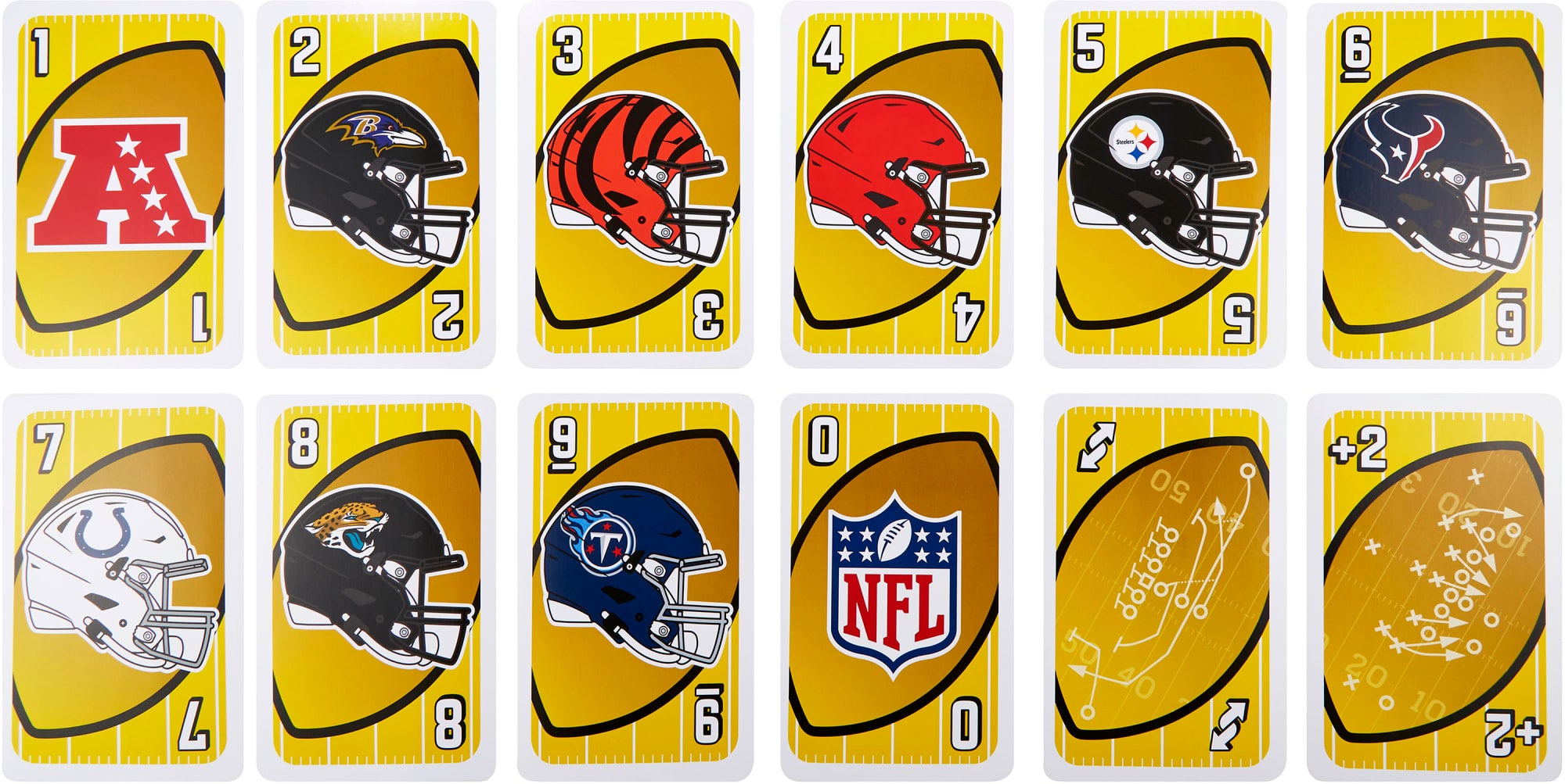 Giant UNO NFL Card Game | Mattel