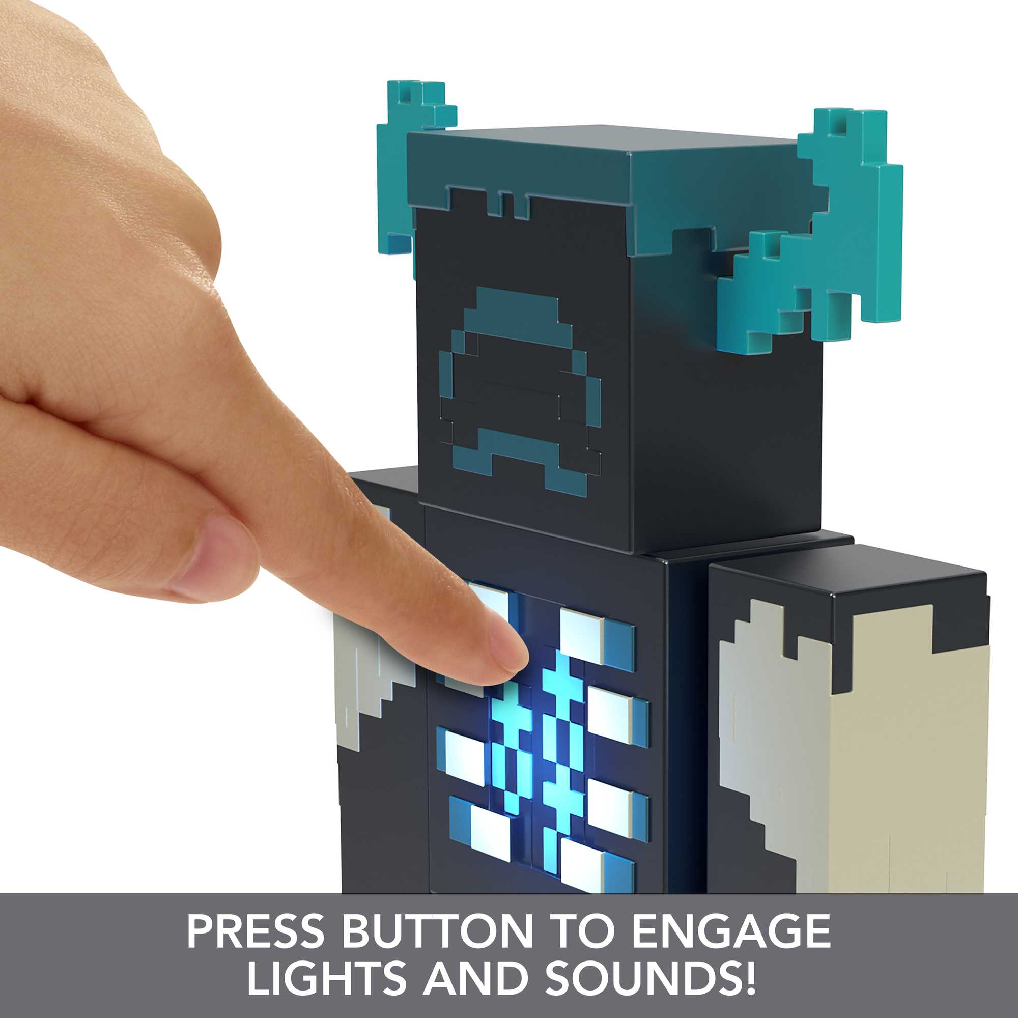 MINECRAFT WARDEN Figure | Mattel