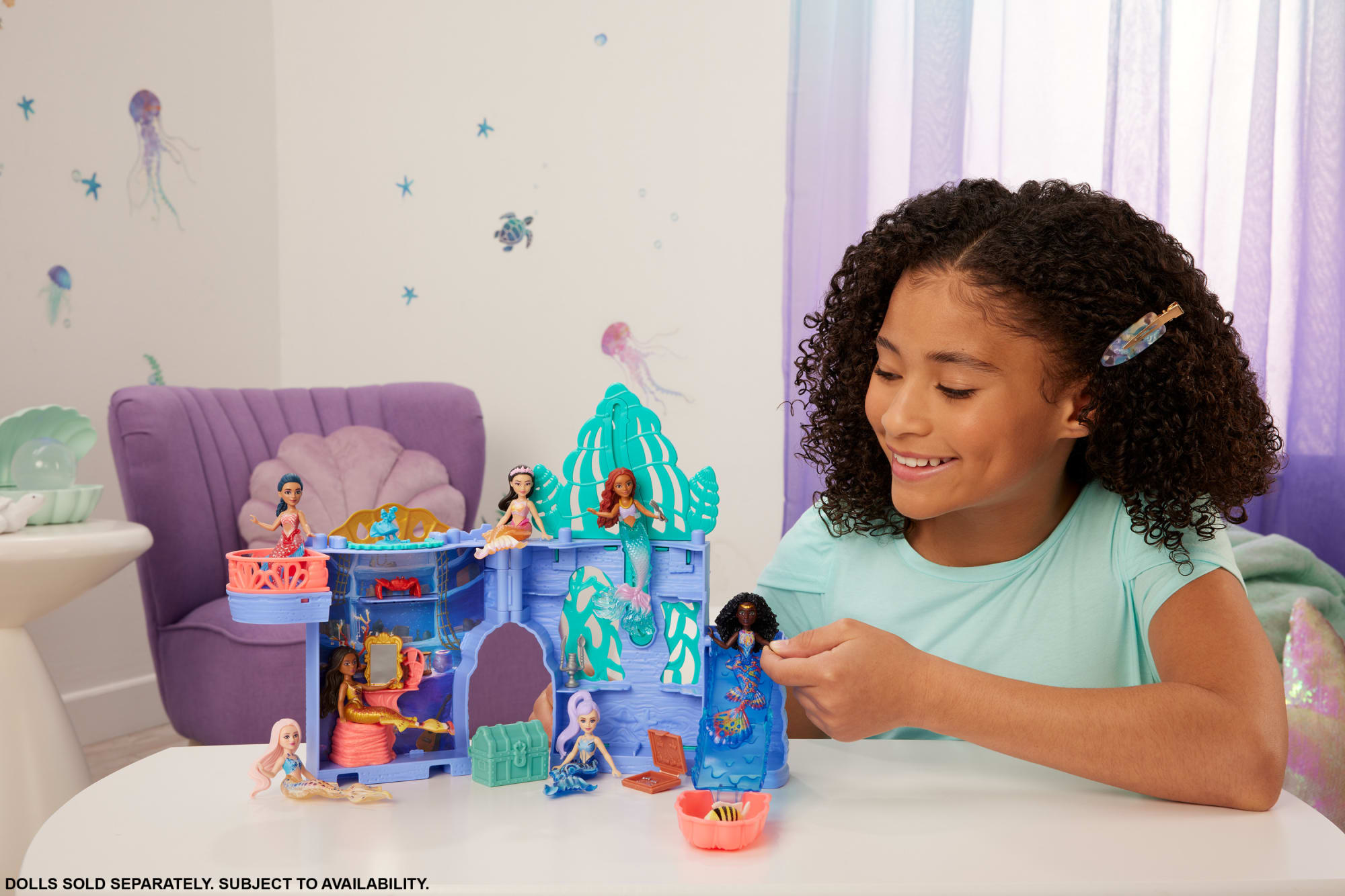 Disney the Little Mermaid Storytime Stackers Ariel's Grotto Playset and ...