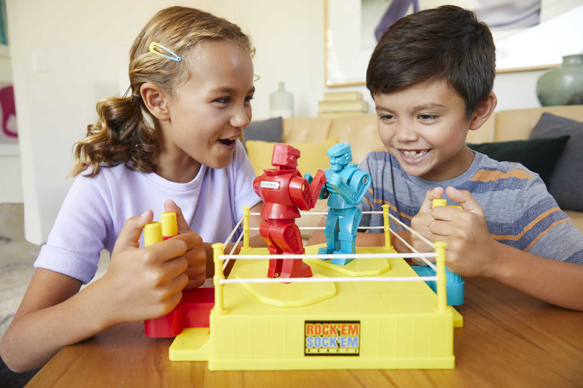 Rock 'Em Sock 'Em Robots Boxing Game For 2 Players | Mattel