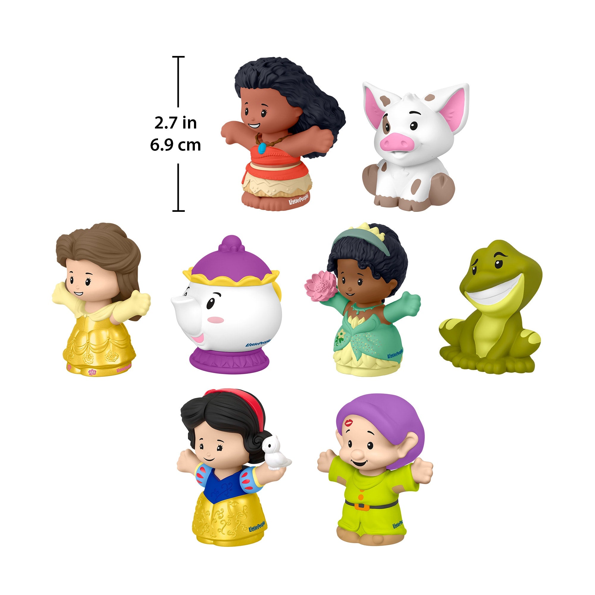 Disney Princess Story Duos Figure Pack by Little People | Mattel