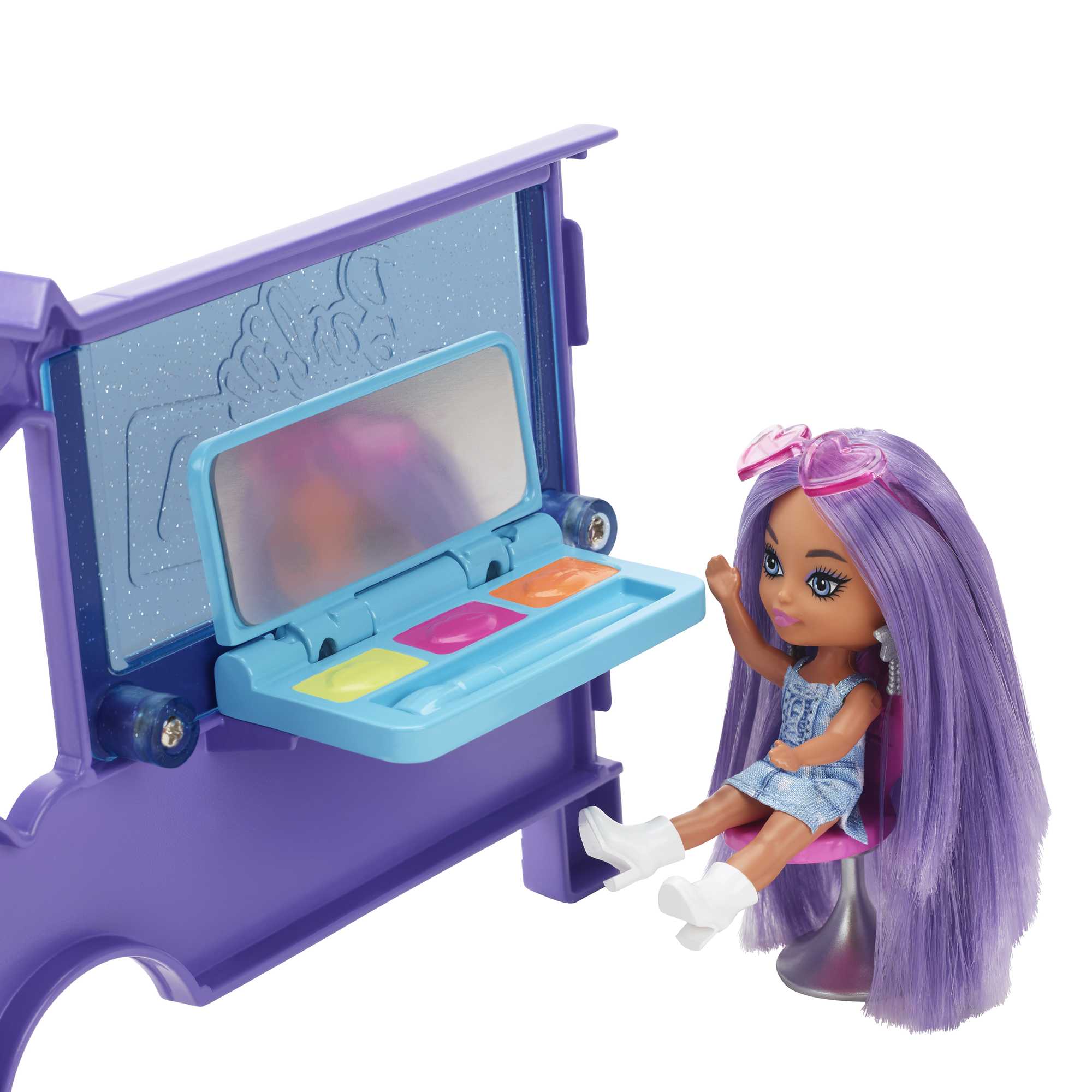 Barbie Coffret Bus de tournée Mini Barbie Extra | Mattel