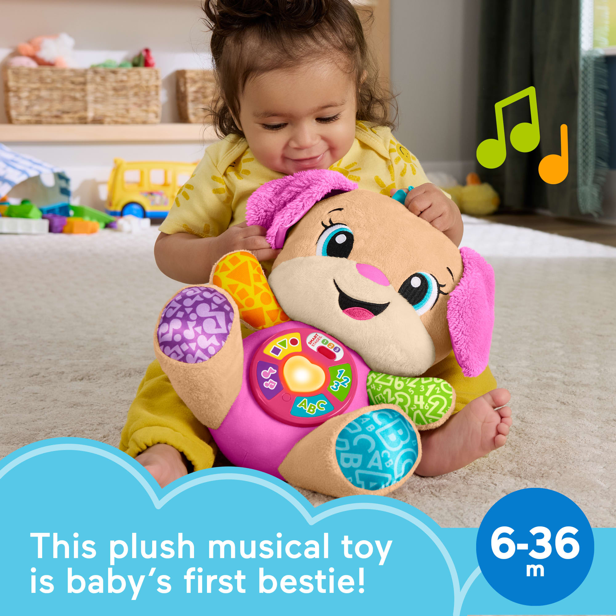 Fisher-Price Laugh & Learn Smart Stages Sis | Mattel