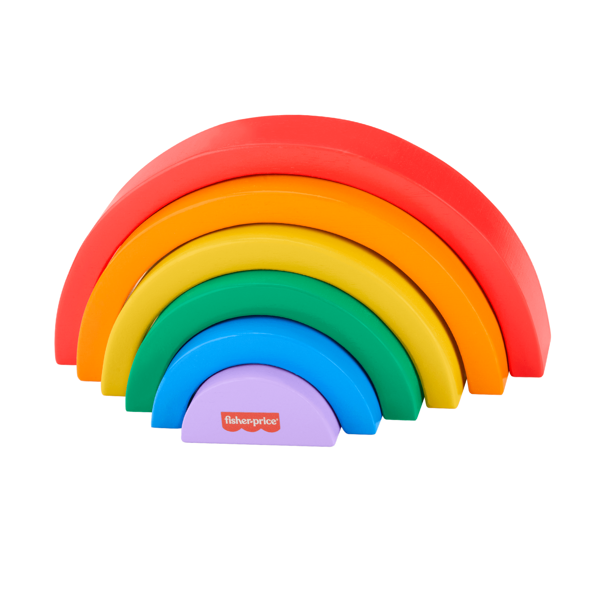 Fisher-Price Wooden Stacking Rainbow | Mattel
