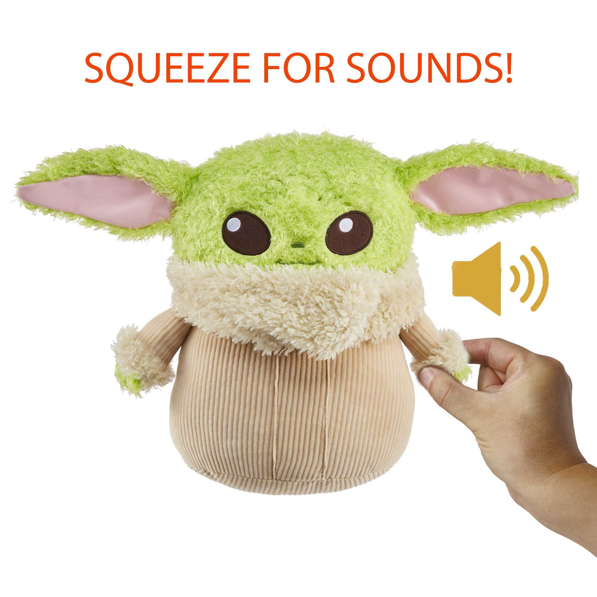 Star Wars Grogu Soft ‘N Fuzzy Plush | Mattel