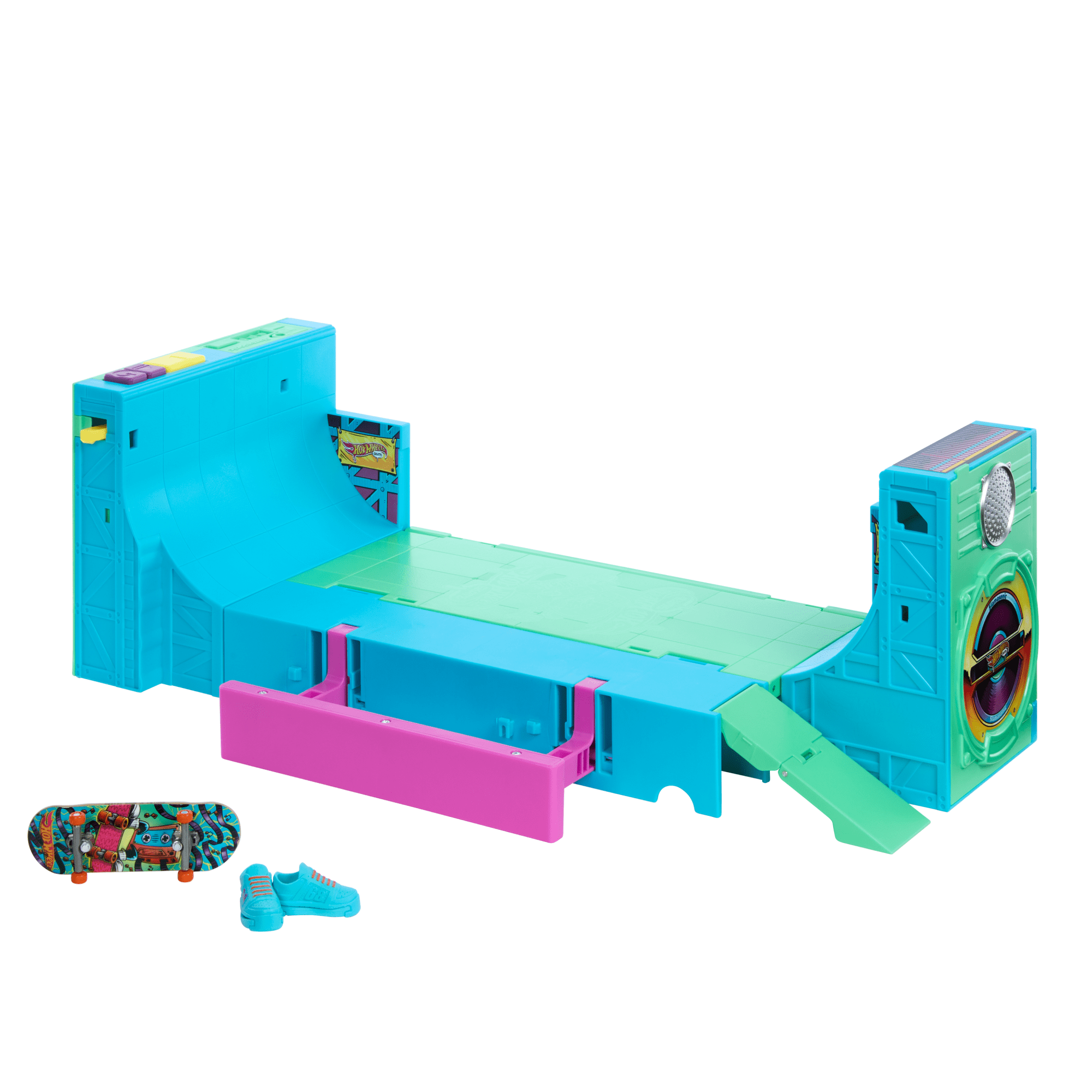 HOT WHEELS SKATE Boombox Skate Park | Mattel
