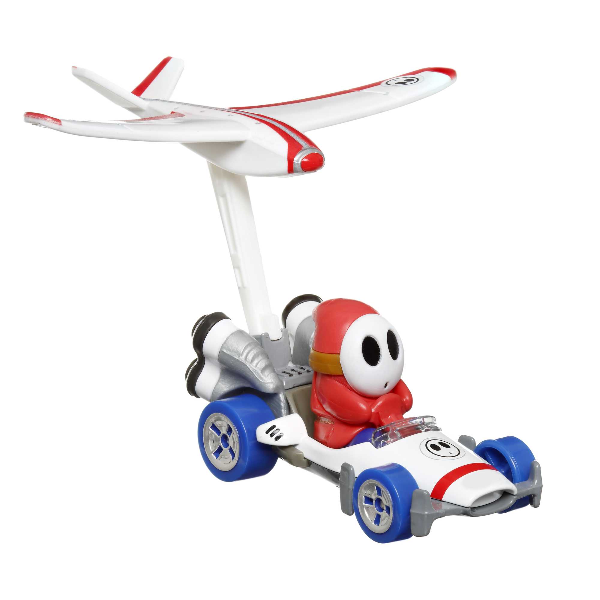Hot Wheels Mario Kart Veículo de Brinquedo Shy Guy B Dasher com Plane ...