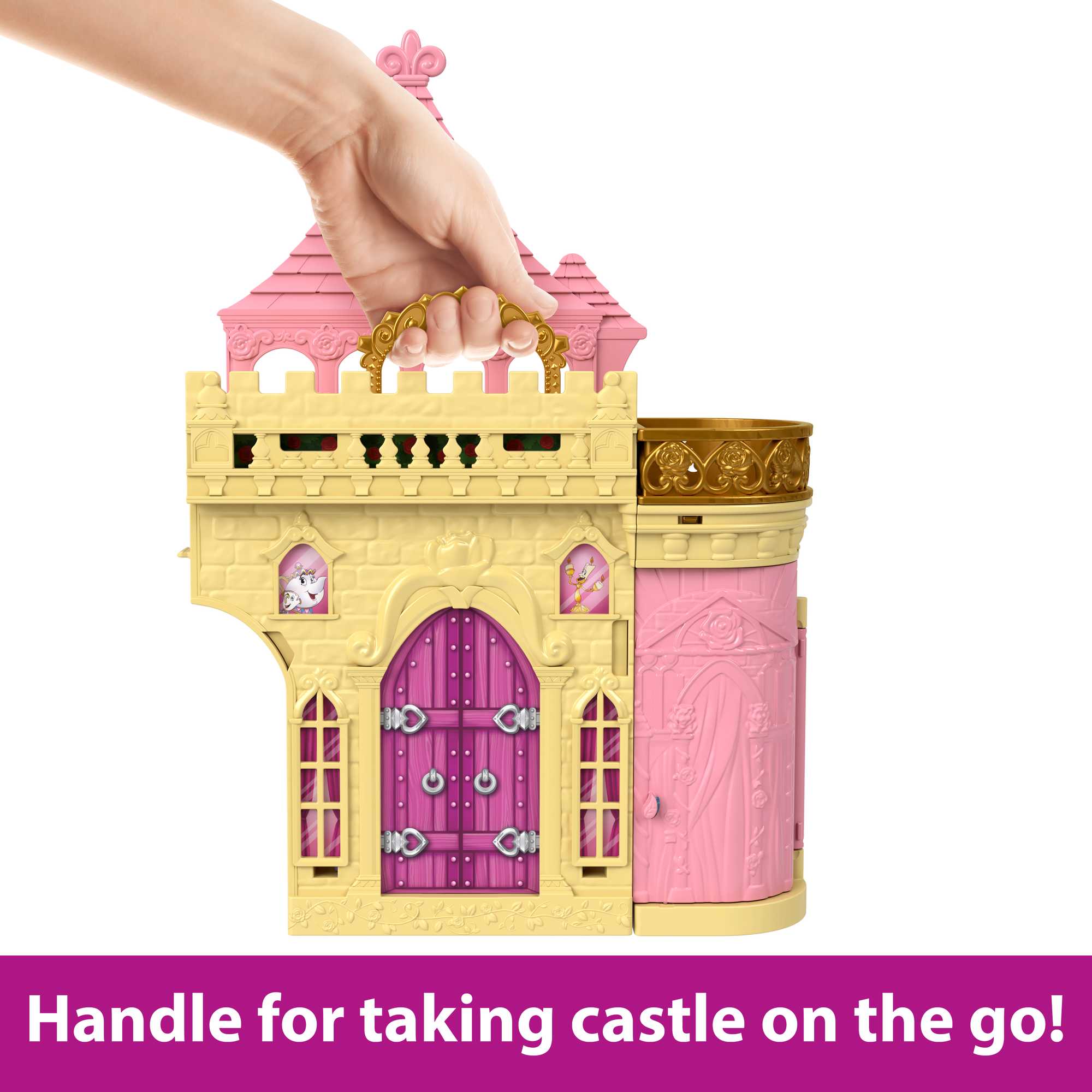 Disney Princess STORYTIME STACKERS Belle's Castle | Mattel