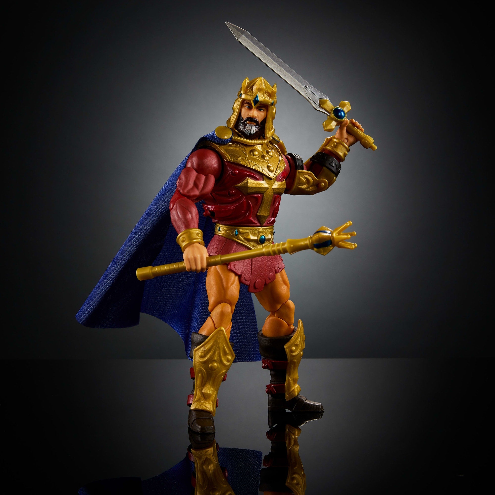 Masters of the Universe Masterverse King Randor Action Figure | Mattel
