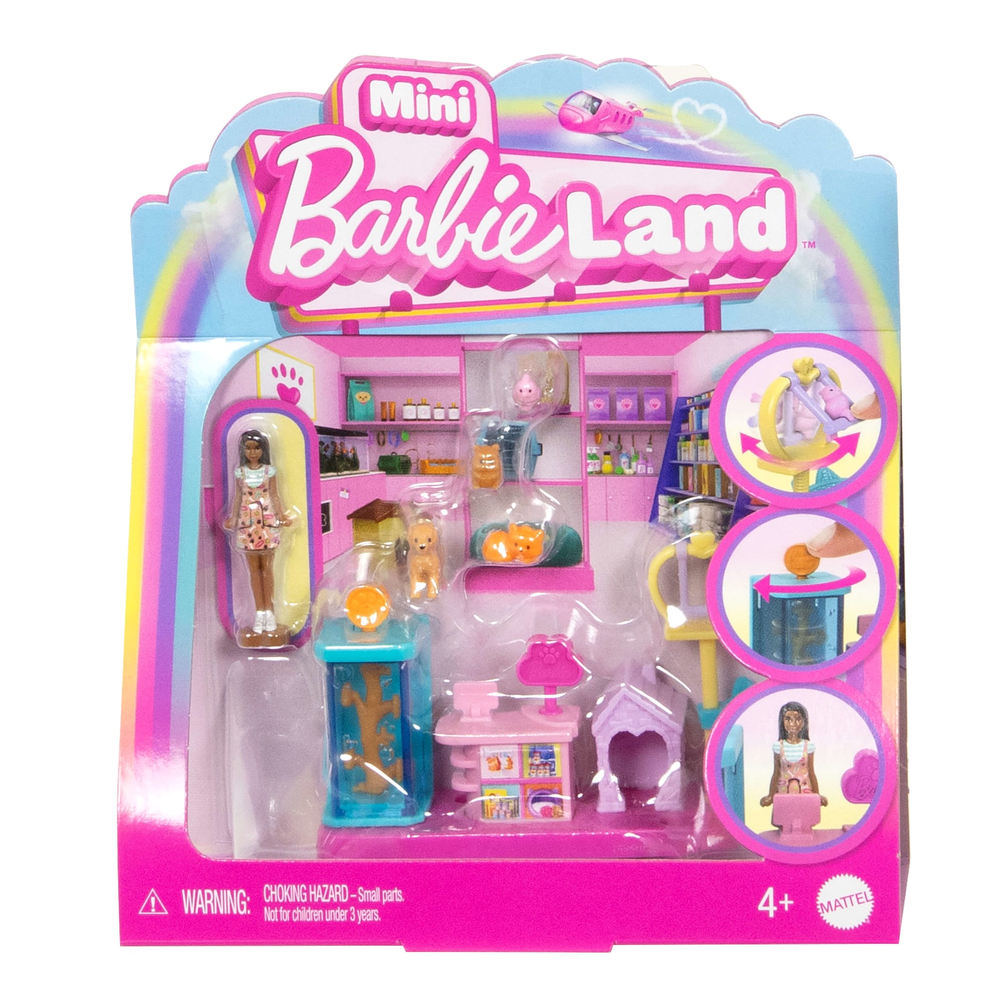 Barbie Mini BarbieLand Collectible Pet Boutique Playset | Mattel