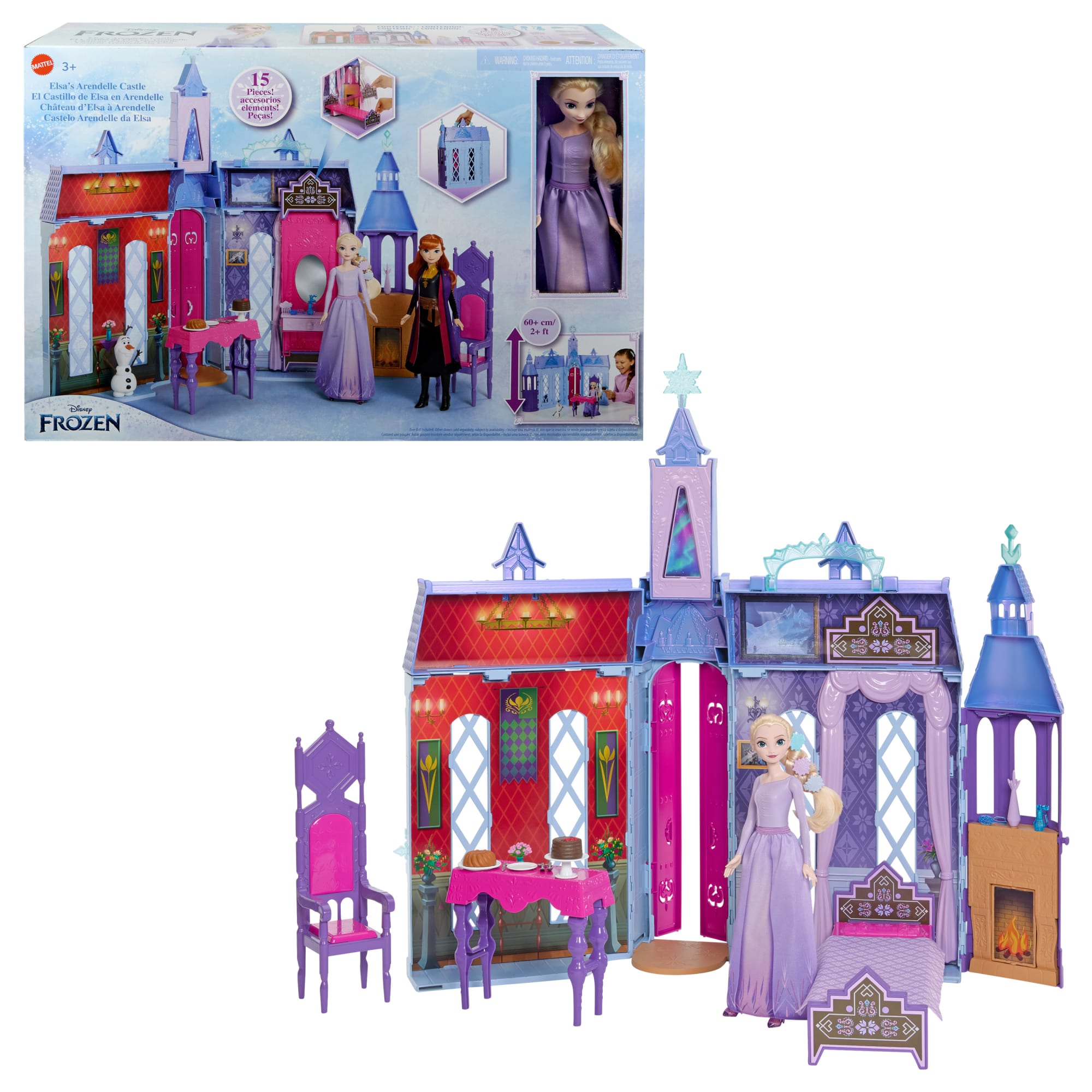 Disney Frozen Arendelle Doll House Castle | Mattel