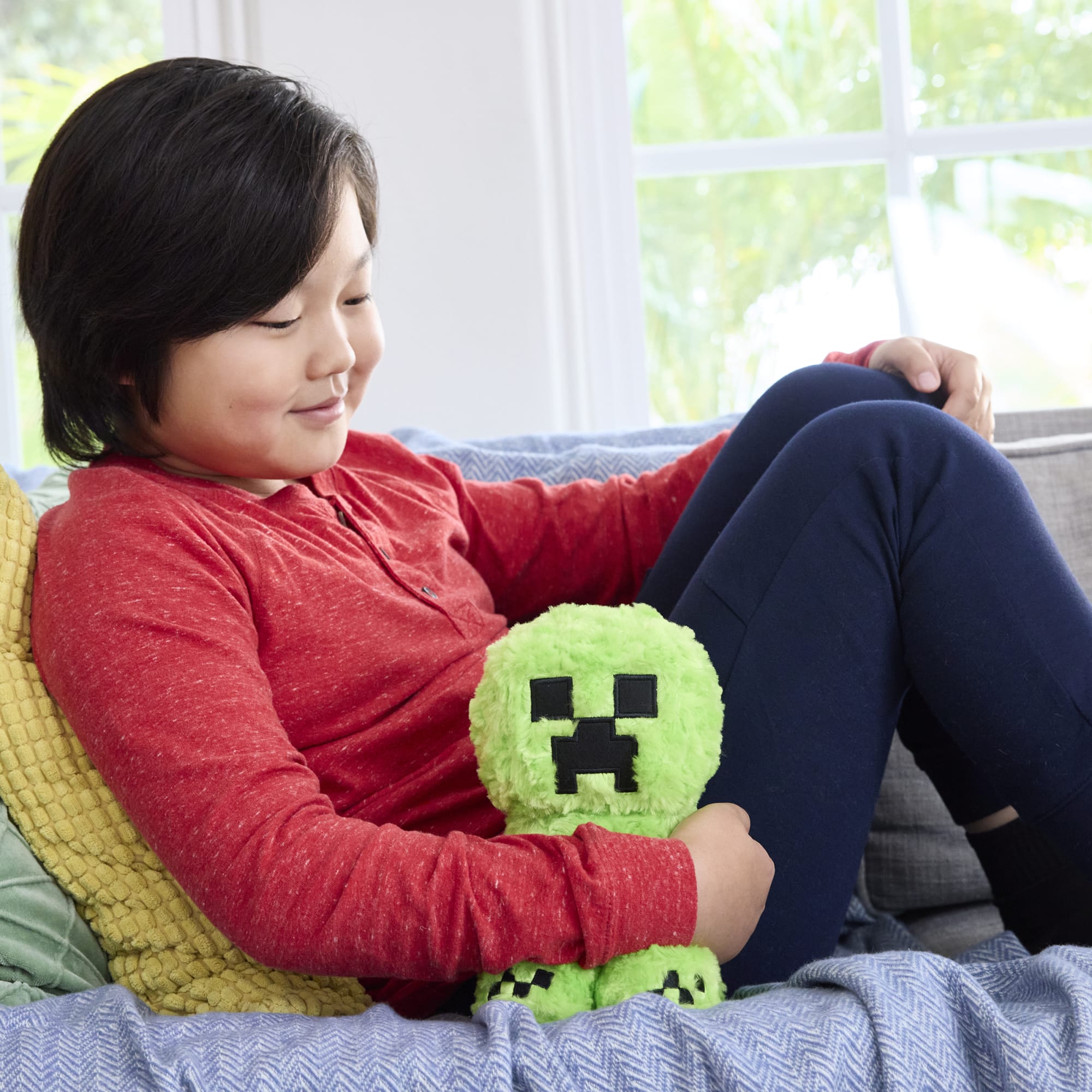 Minecraft Creeper Plush Toy, 8-inch Collectible Soft Doll Inspired by A ...