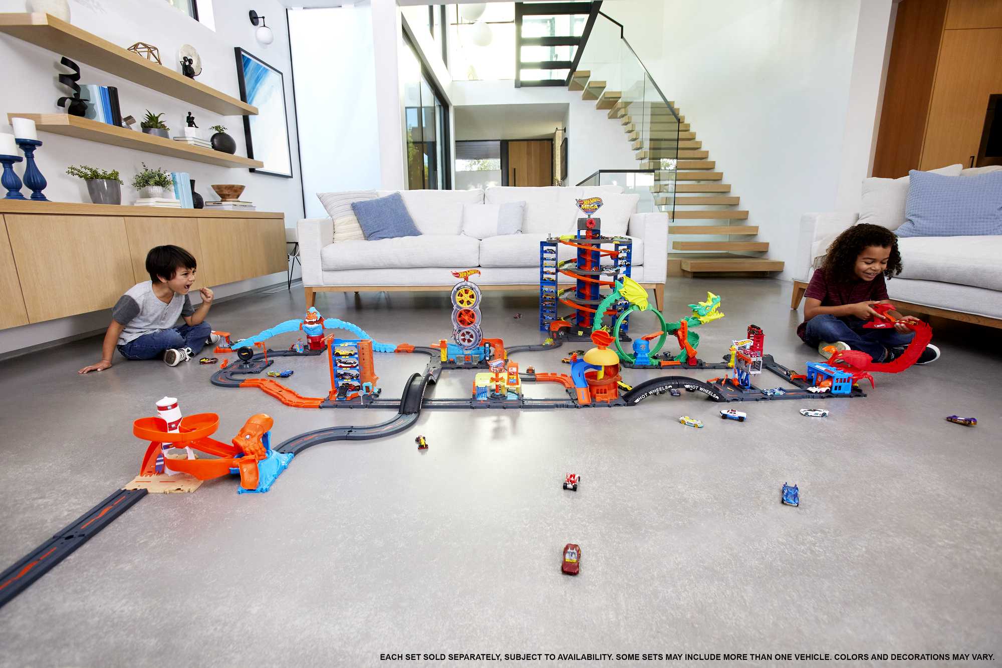 Hot Wheels City Pista de Brinquedo Pacote de Construção