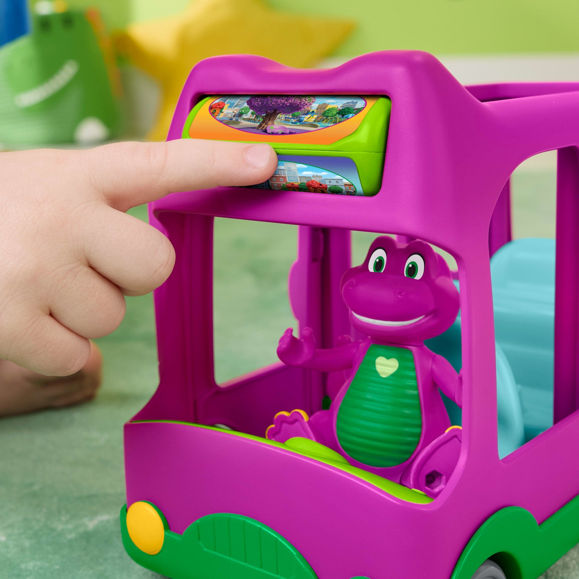 Fisher-Price Le Monde de Barney L’autobus des Aventures | Mattel