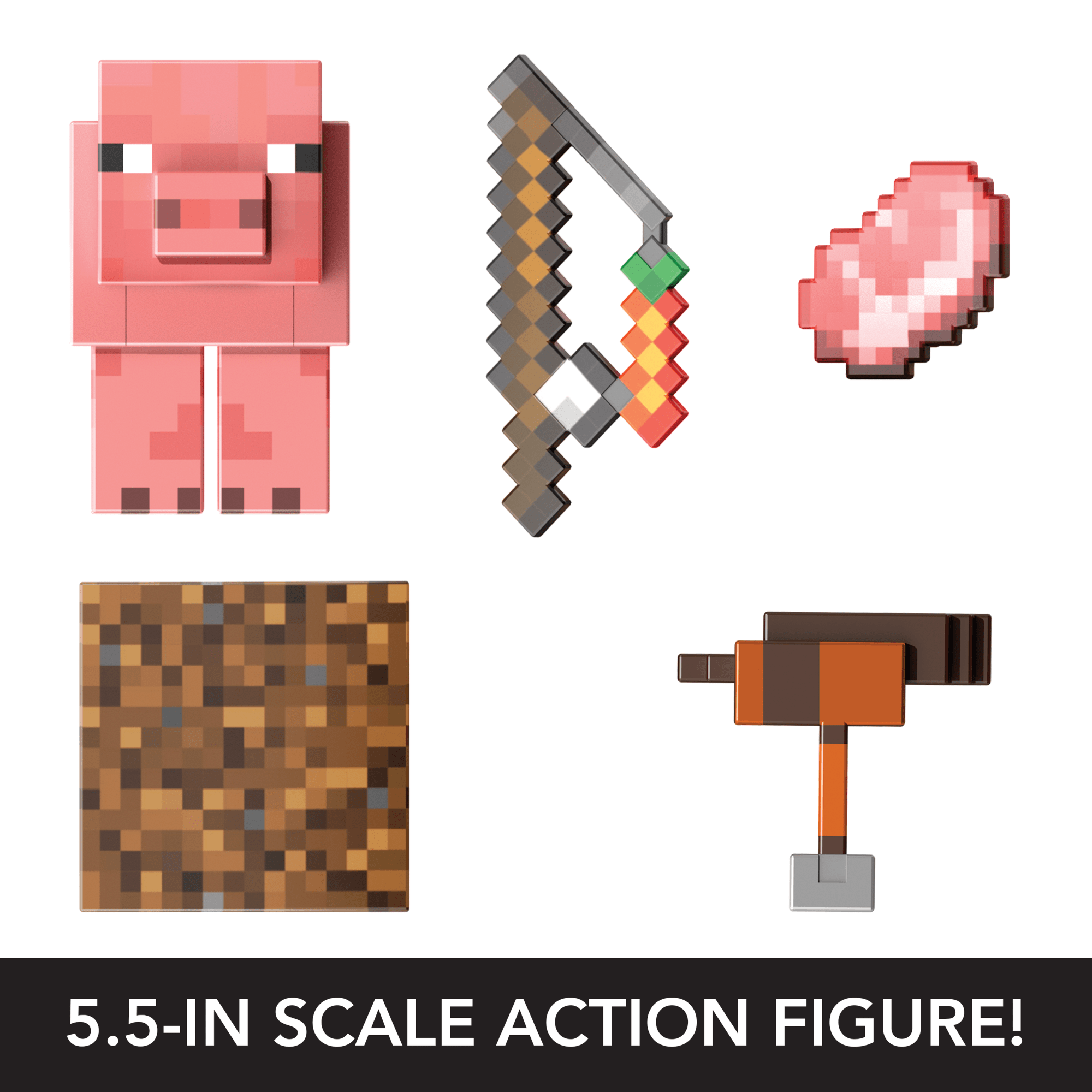 MINECRAFT DIAMOND LEVEL Pig | Mattel