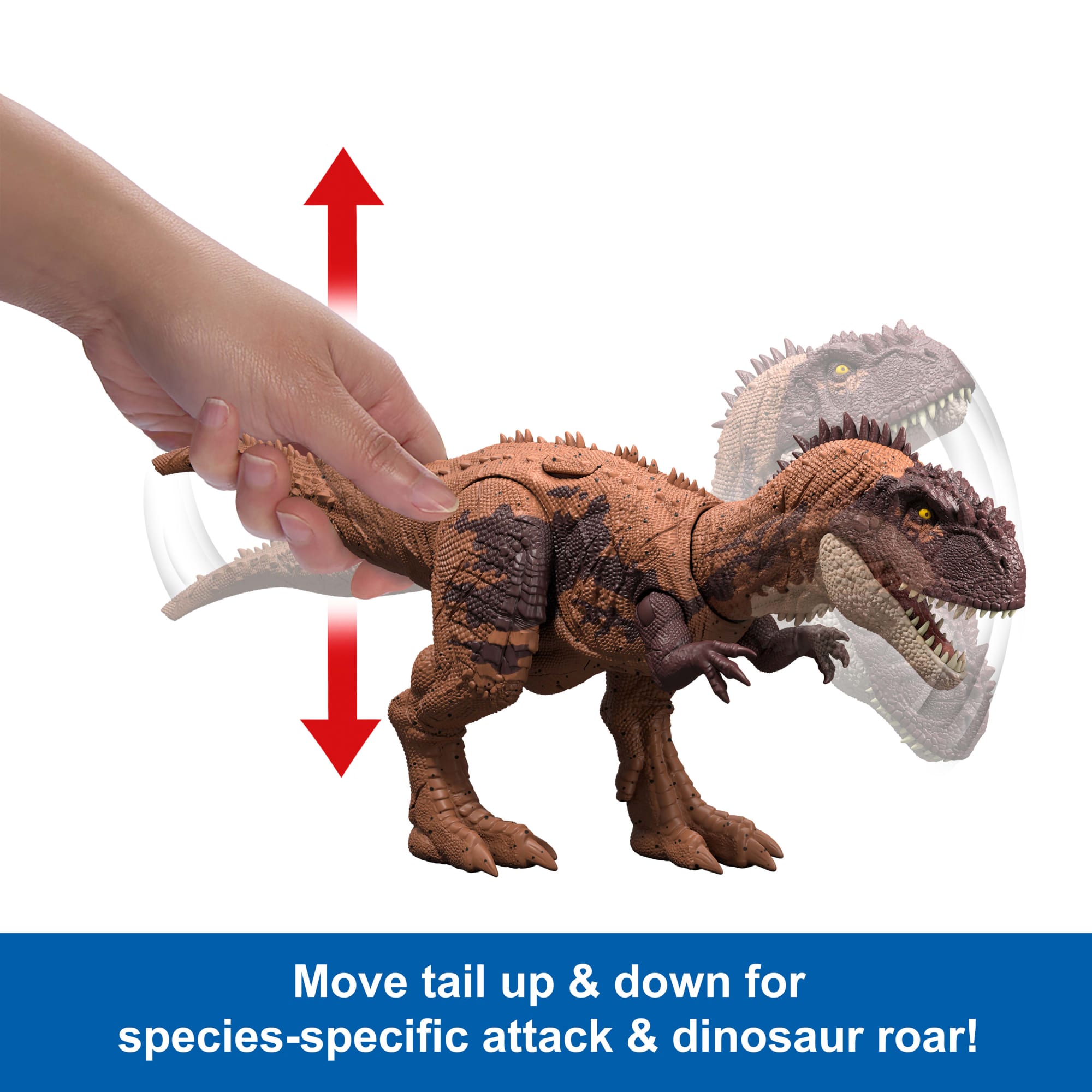 JURASSIC WORLD WILD ROAR Kryptops | Mattel