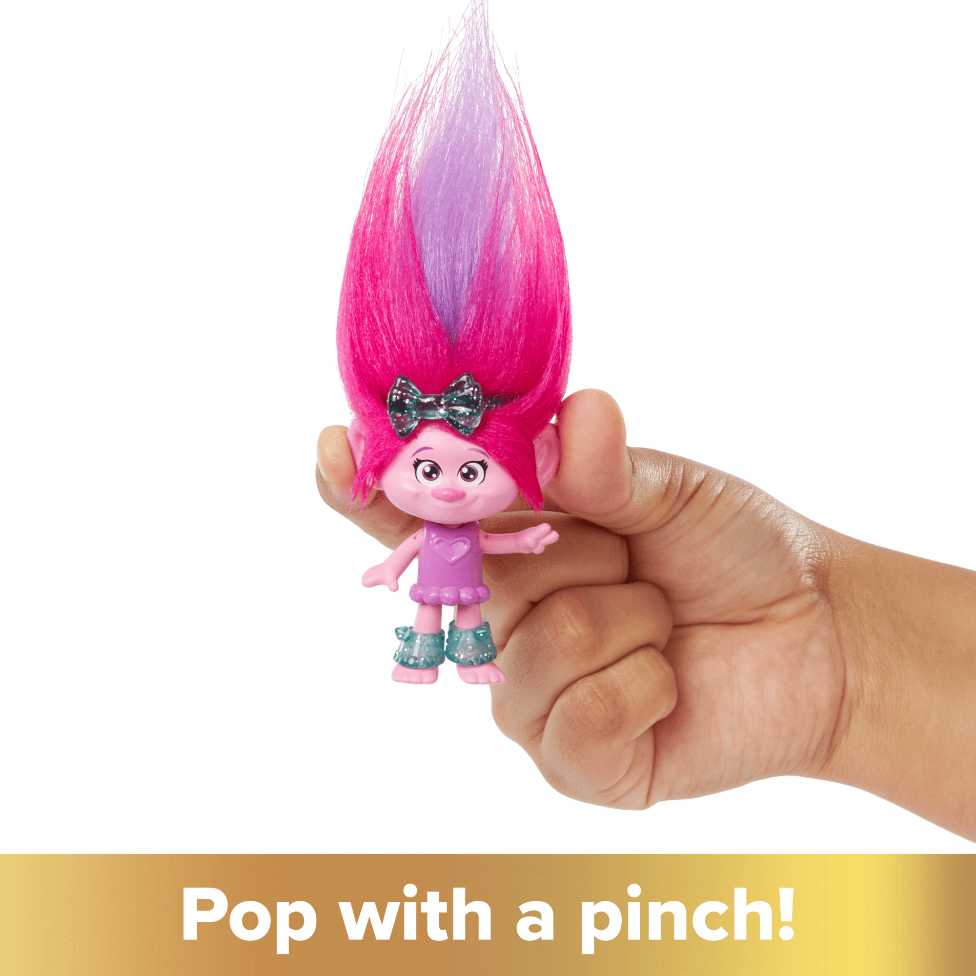 Trolls 3 Band Together HAIR POPS Queen Poppy | Mattel