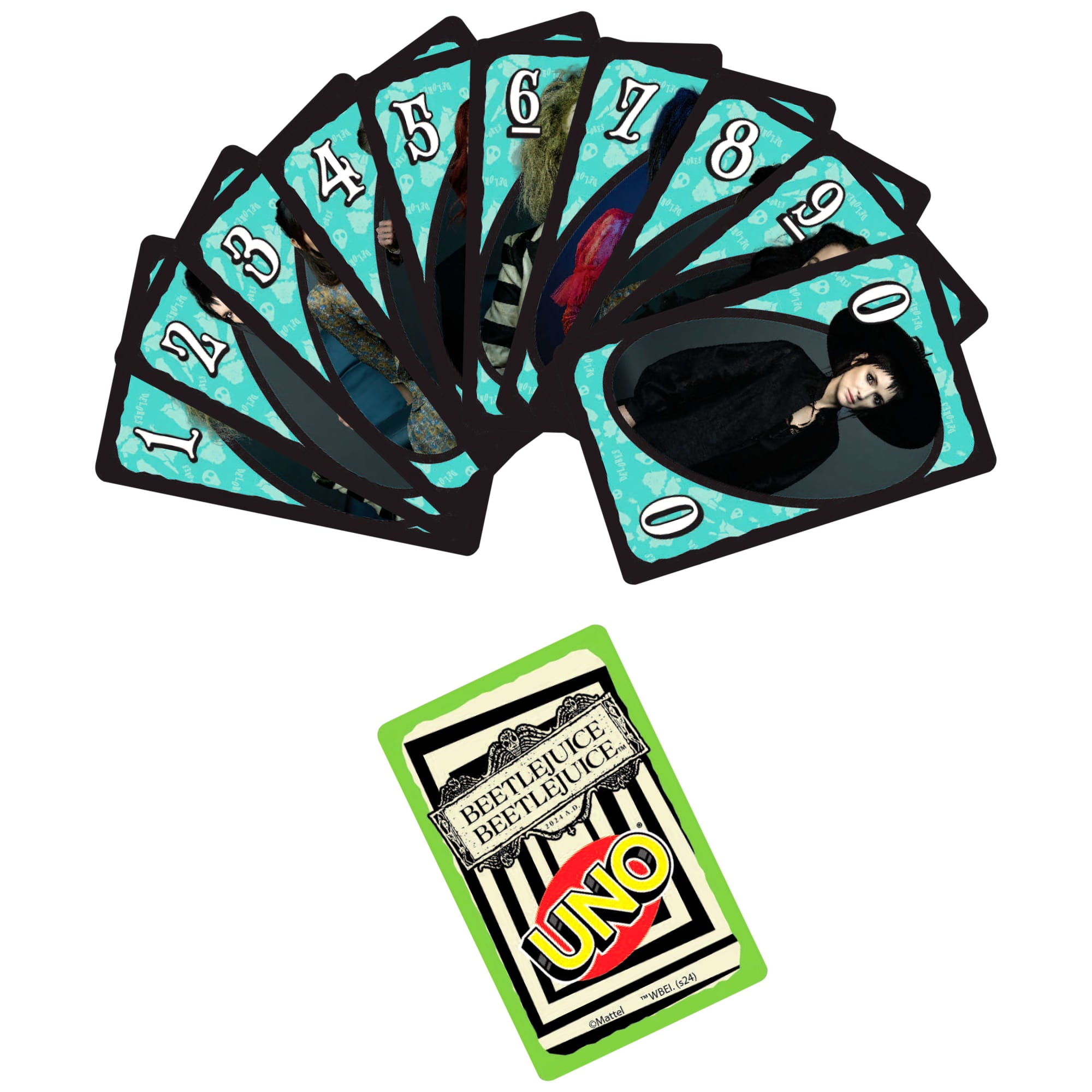 UNO Beetlejuice Beetlejuice Card Game | Mattel