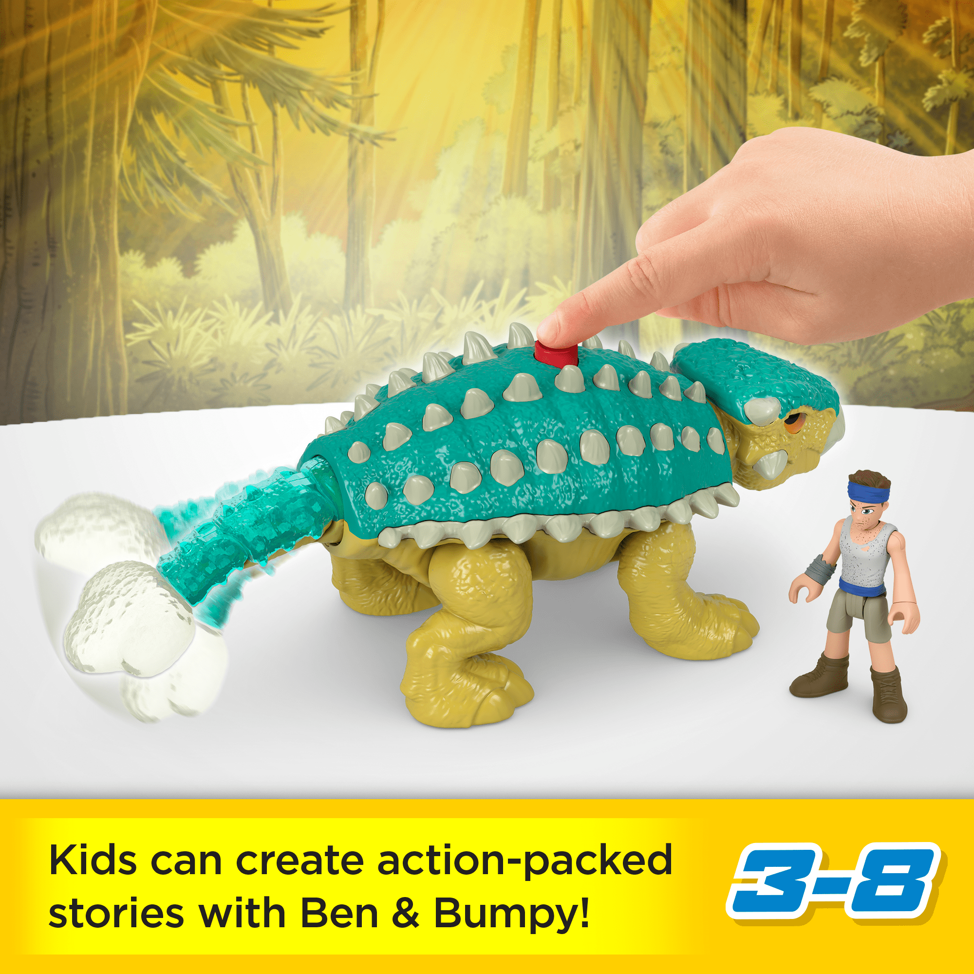 Imaginext Jurassic World Bumpy & Ben | Mattel