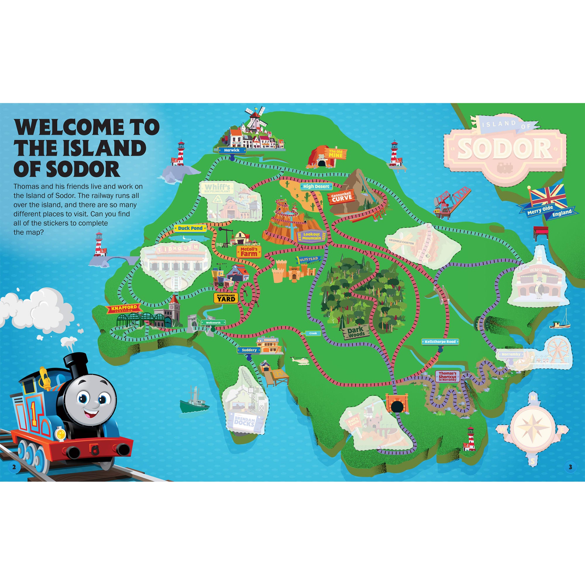 THOMAS & FRIENDS: STICKER BOOK | Mattel