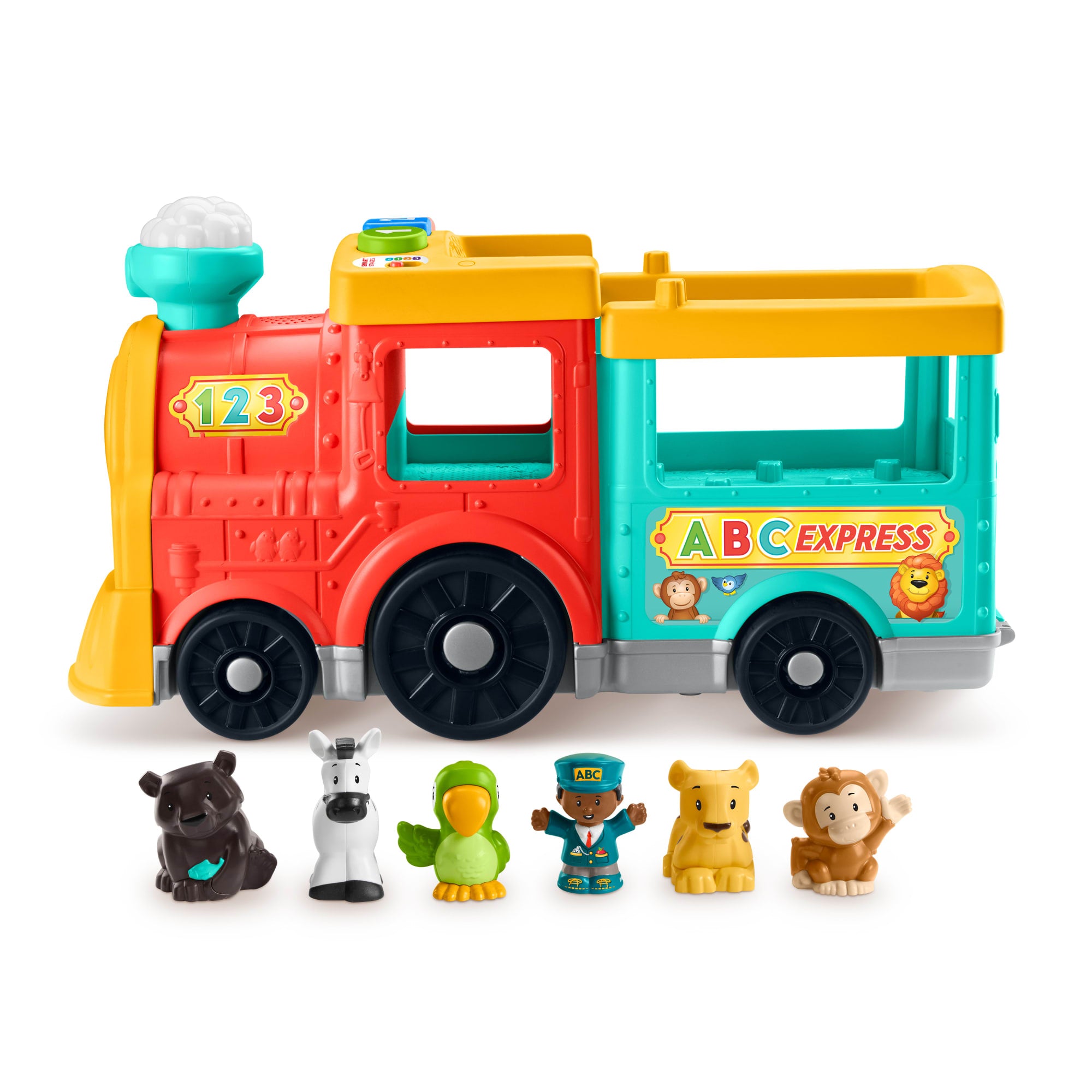 Little People Big Abc Animal Train | Mattel
