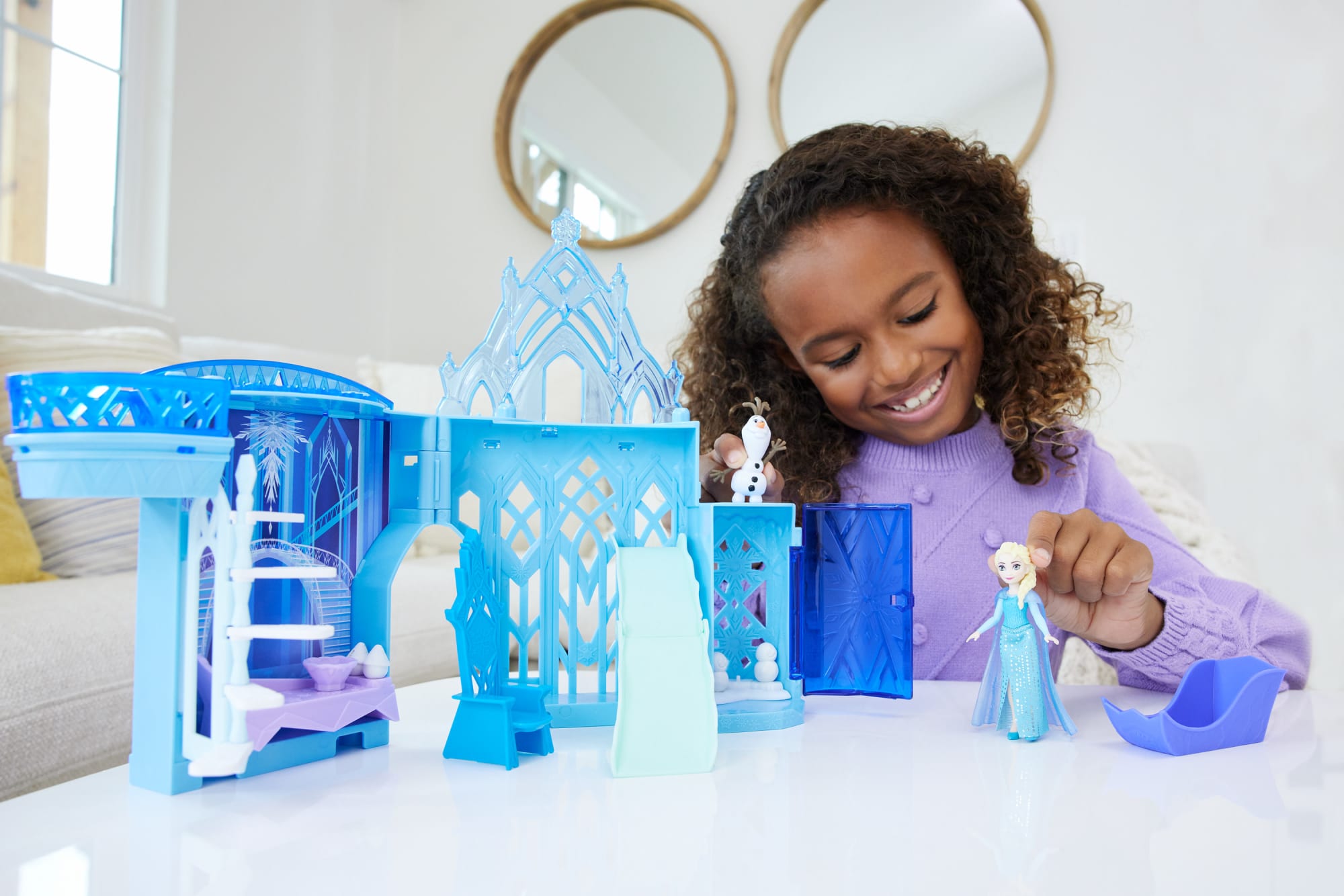 Disney Frozen Toys, Elsa’s Stacking Castle, Gifts for Kids | Mattel