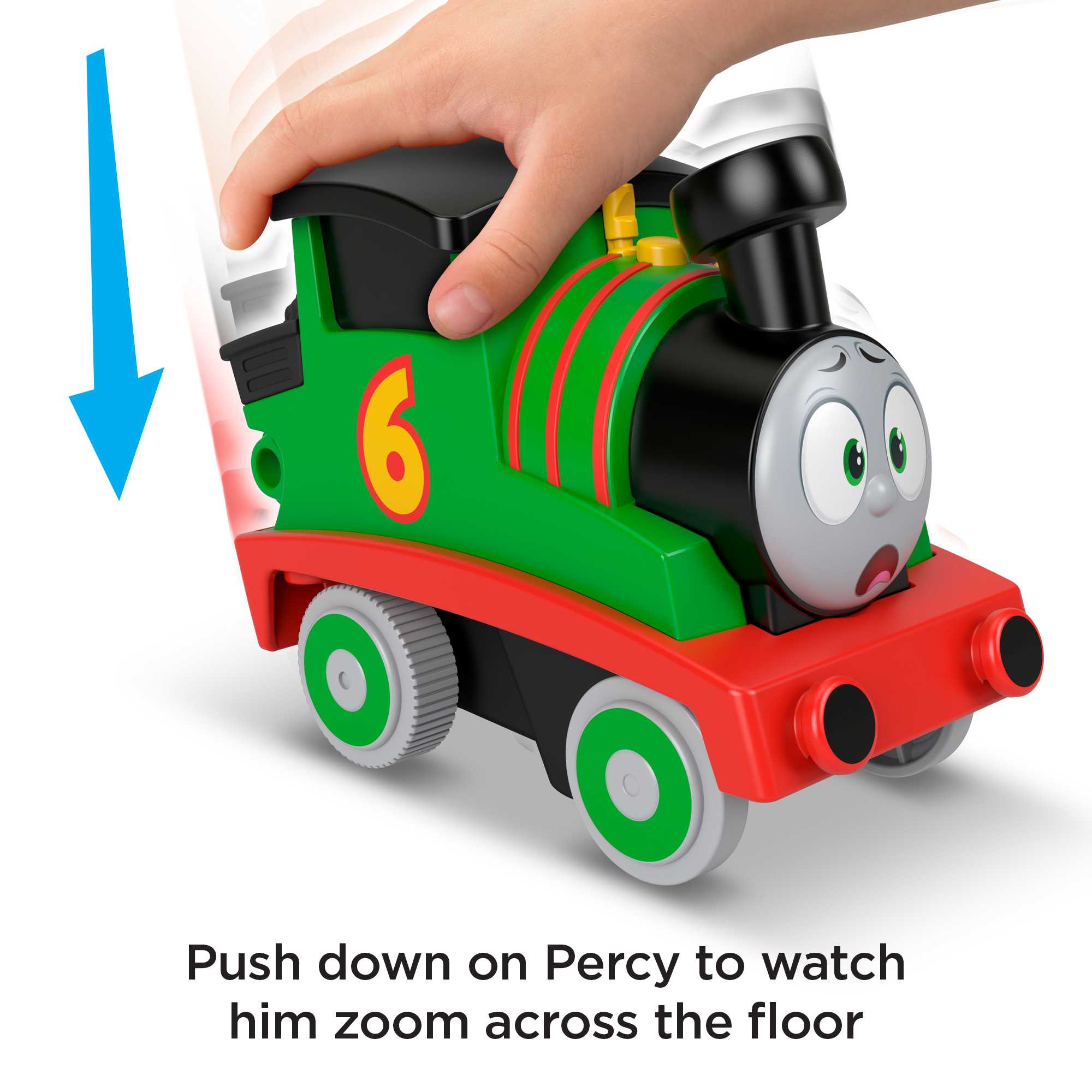 Fisher-Price Thomas & Friends Press 'n Go Stunt Engine Percy | Mattel