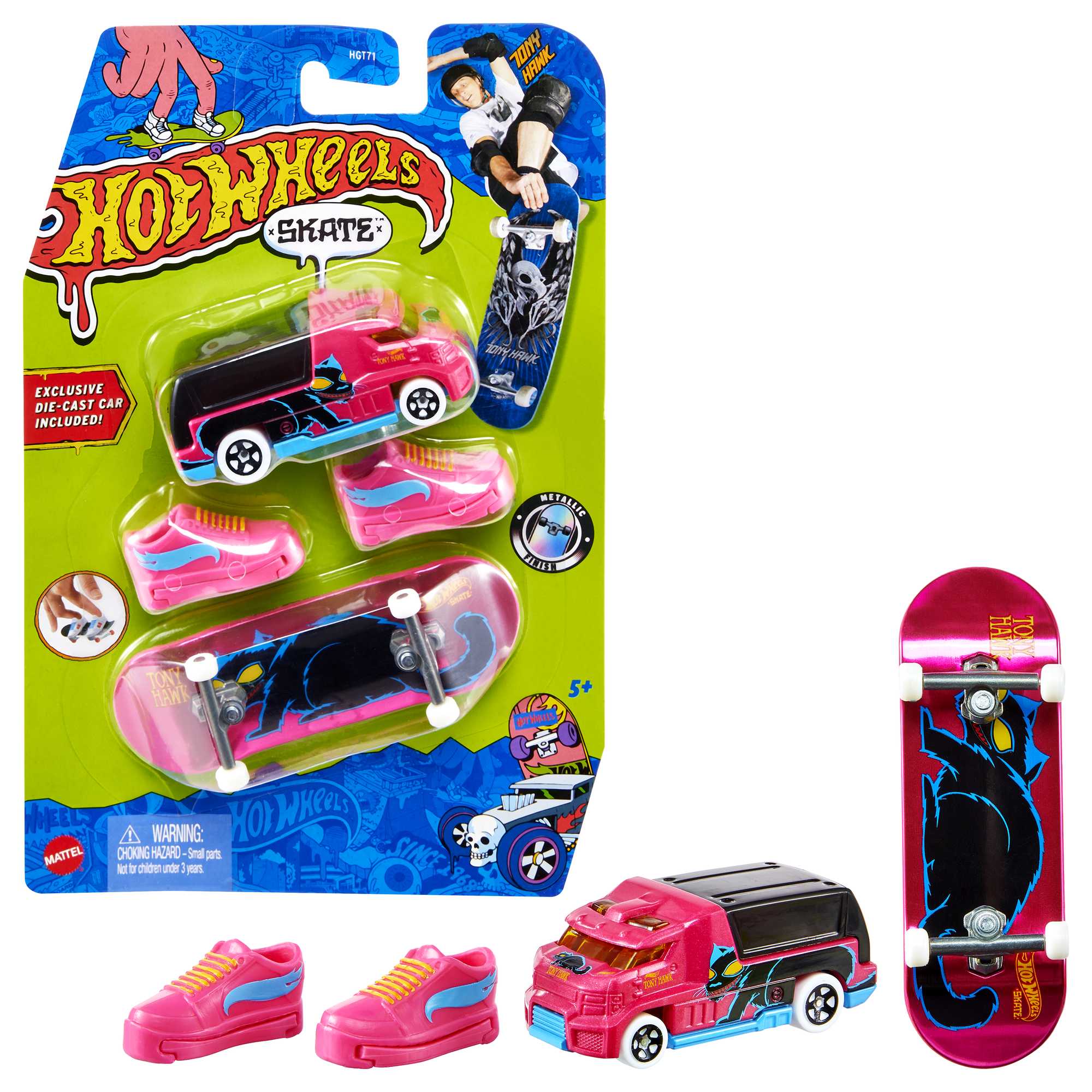 Hot Wheels Skate Vehículo de Juguete Patineta de Colección ANIMAL ...
