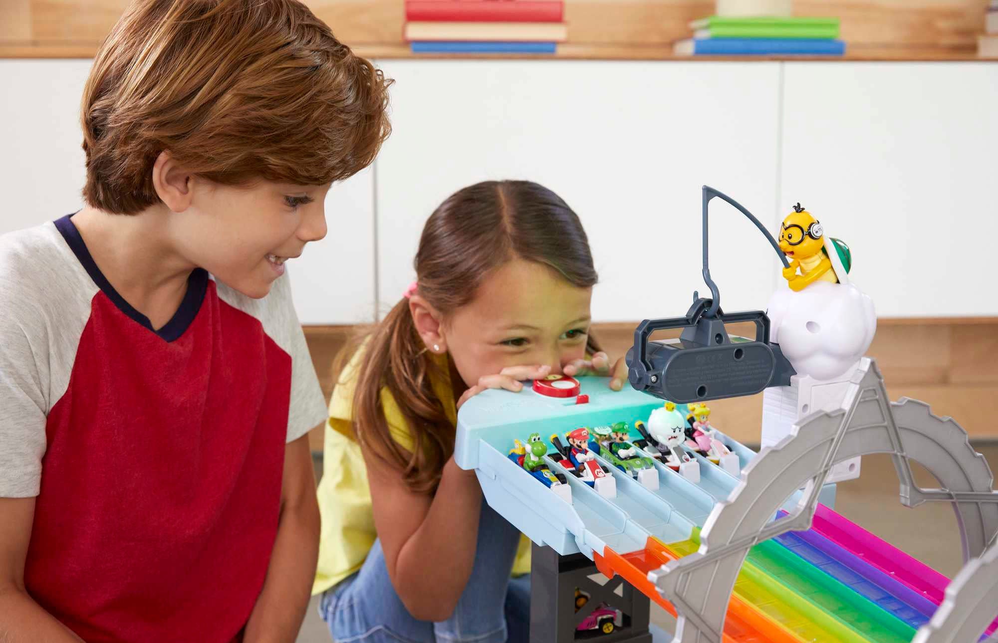 Hot Wheels Route Arc-en-ciel Mario Kart | Mattel