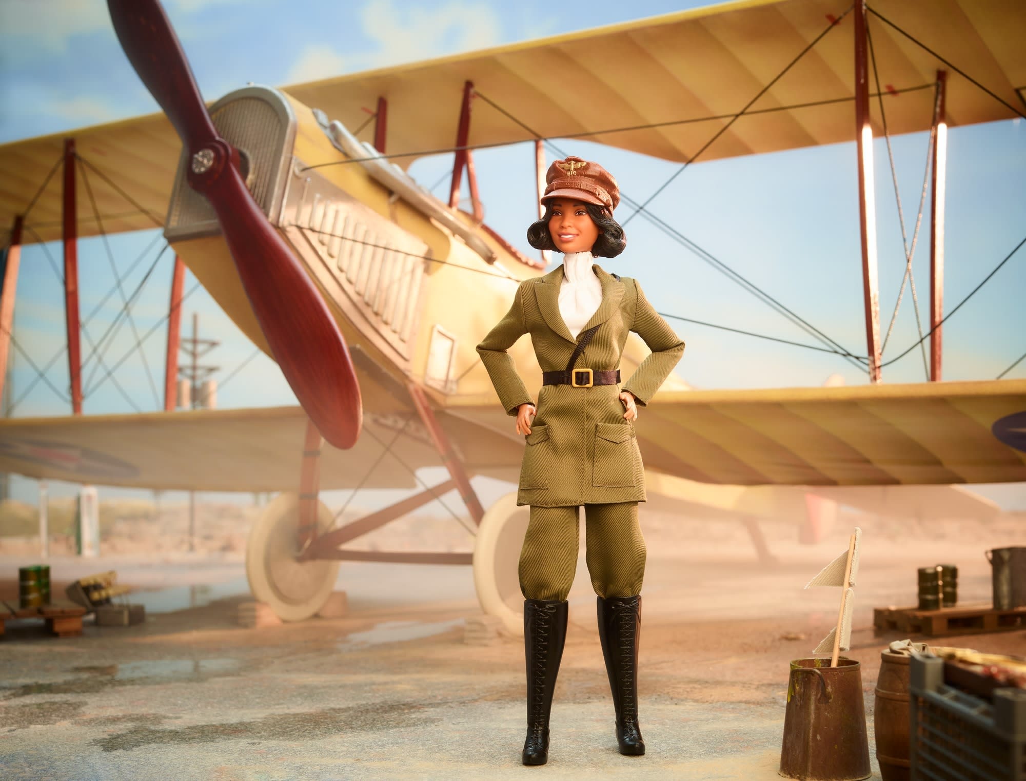 Barbie Doll, Bessie Coleman, Barbie Inspiring Women Series | Mattel