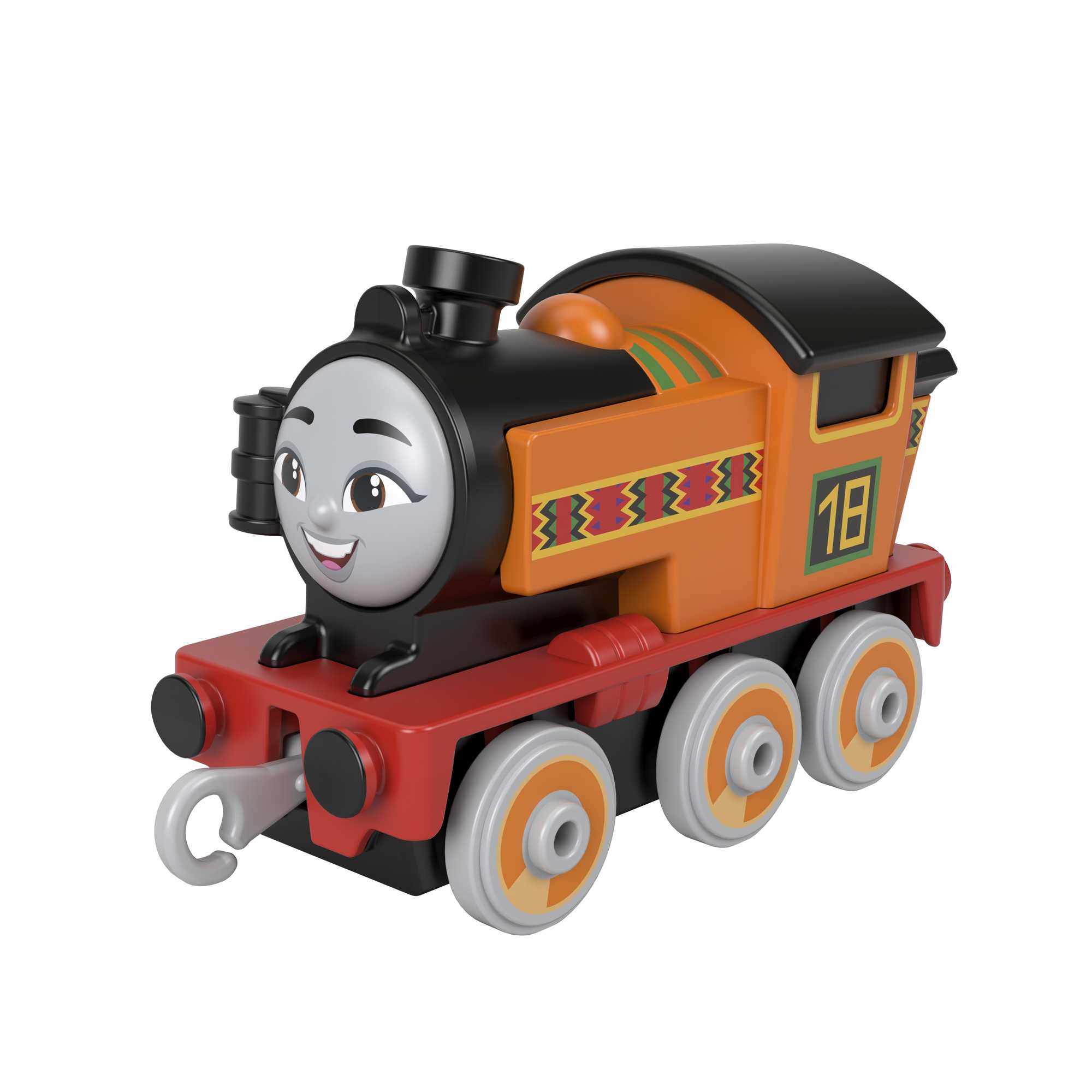 Thomas & Friends Toy Train, Nia Diecast Metal Engine, Push-Along ...