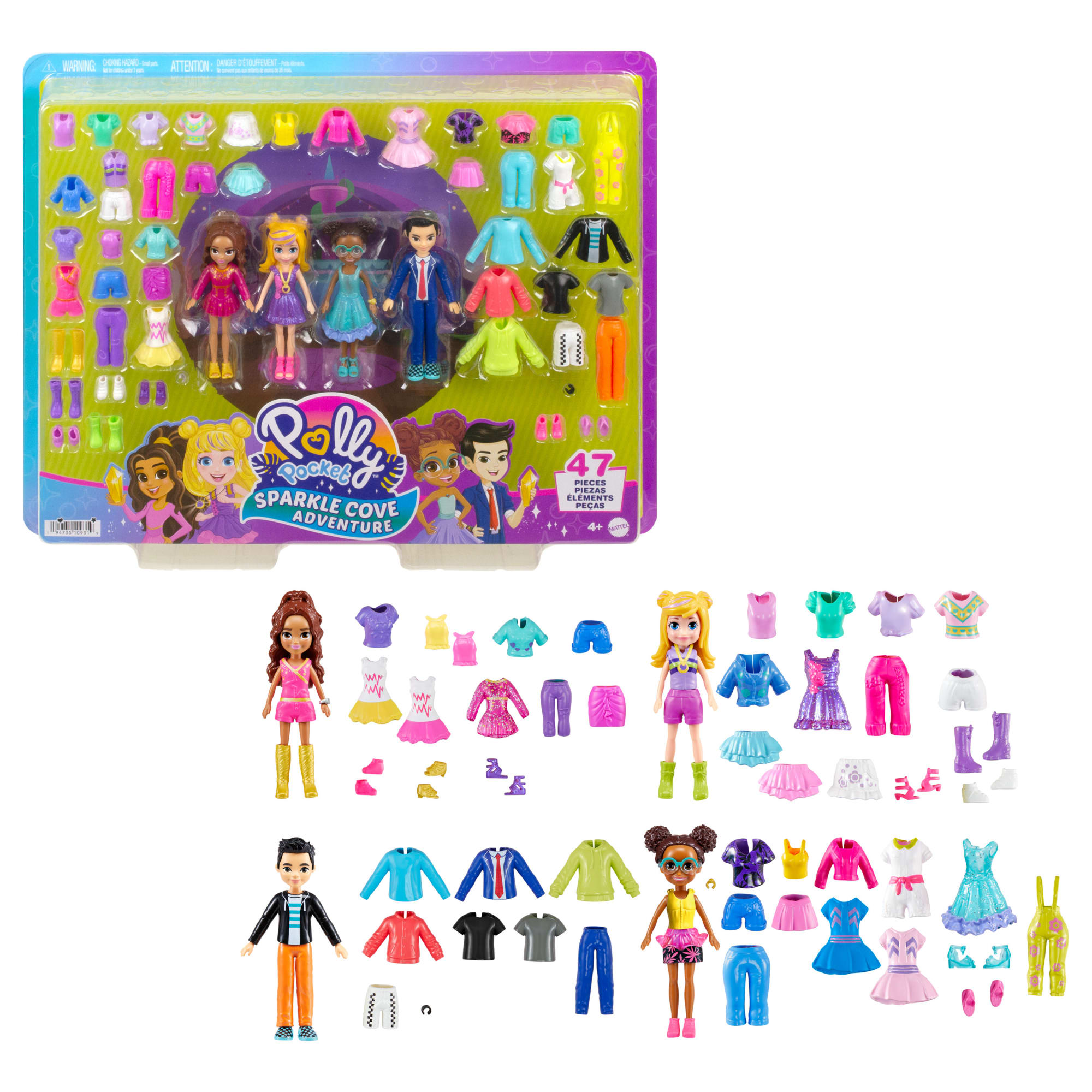 Polly Pocket-Coffret mode Sparkle Cove Adventure | Mattel