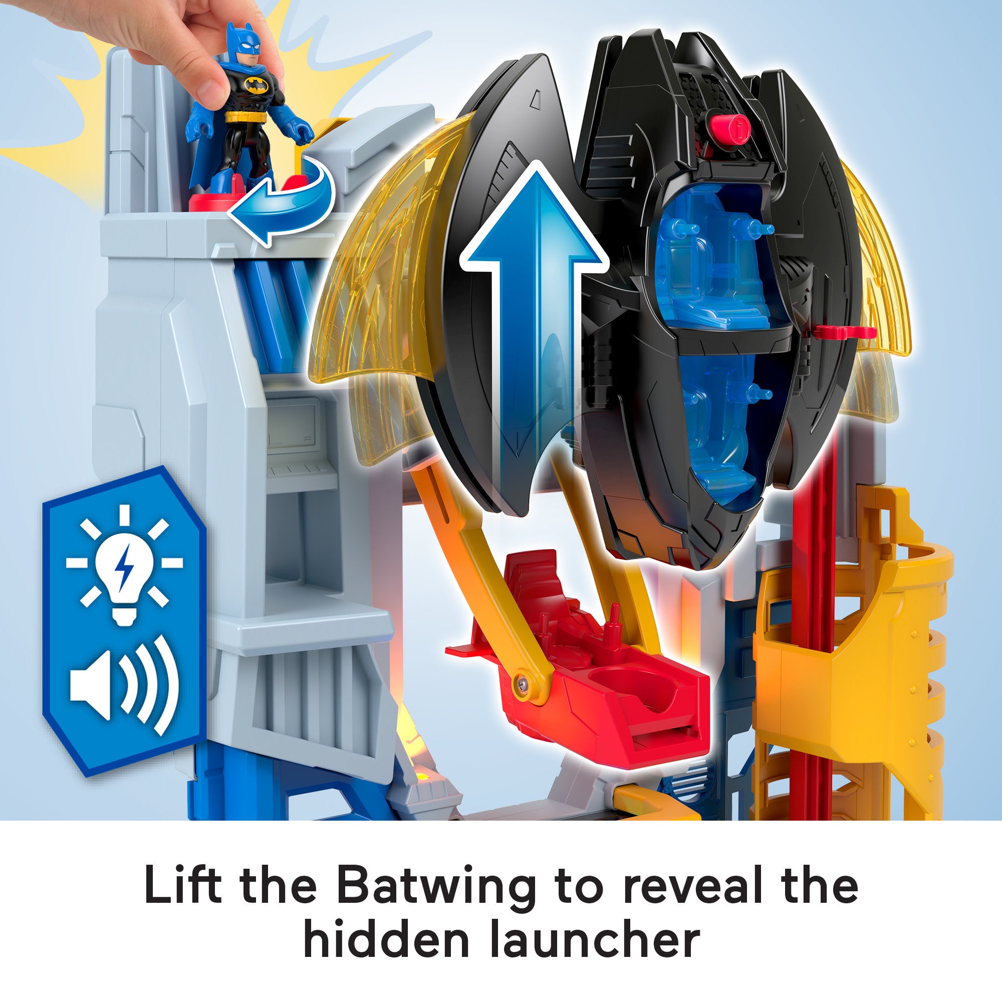 Imaginext DC Super Friends Ultimate Headquarters Playset with Batman ...