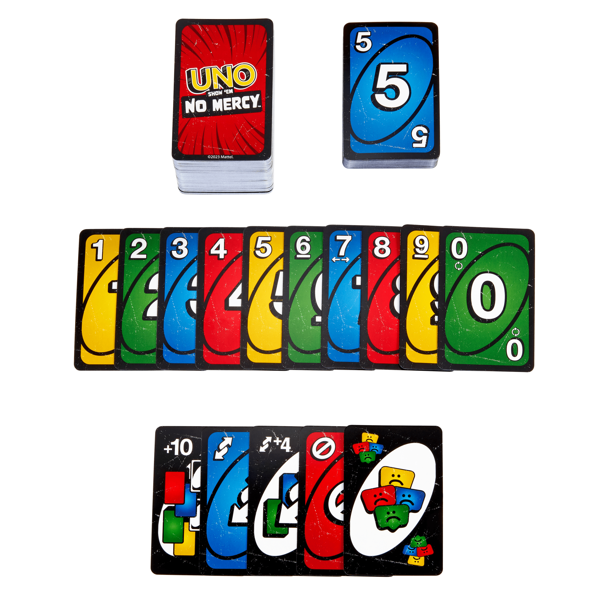 UNO Show ‘em No Mercy Jeu de cartes pour enfants et adultes | Mattel